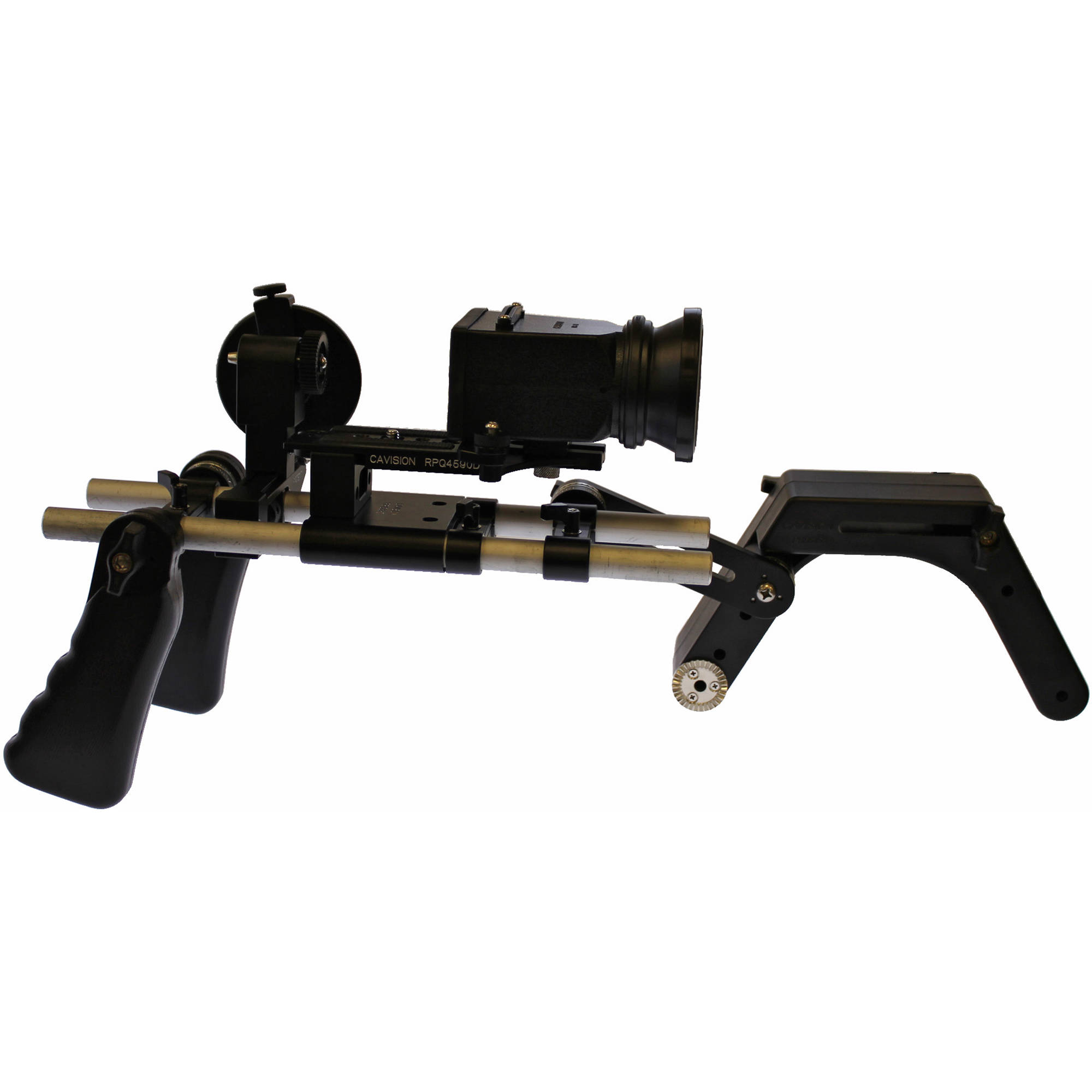 Cavision Shoulder Pad Package with Viewfinder & MH3Q-RSD-F-M3