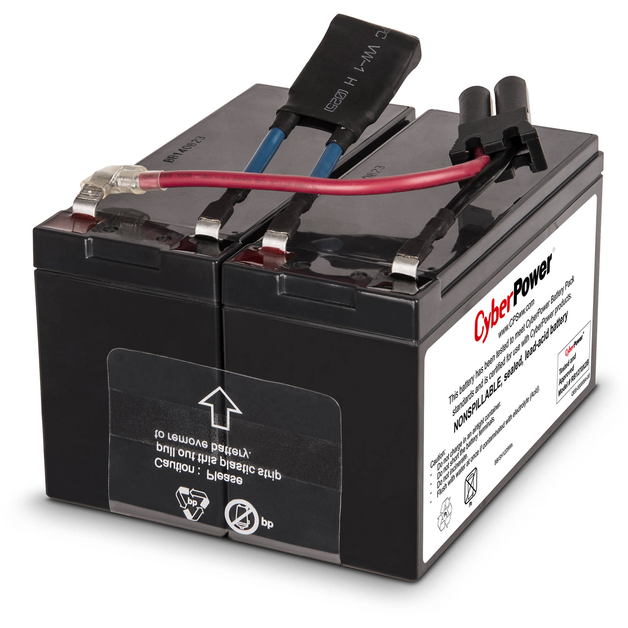 CyberPower RB1270X2 UPS Replacement Battery Cartridges RB1270X2
