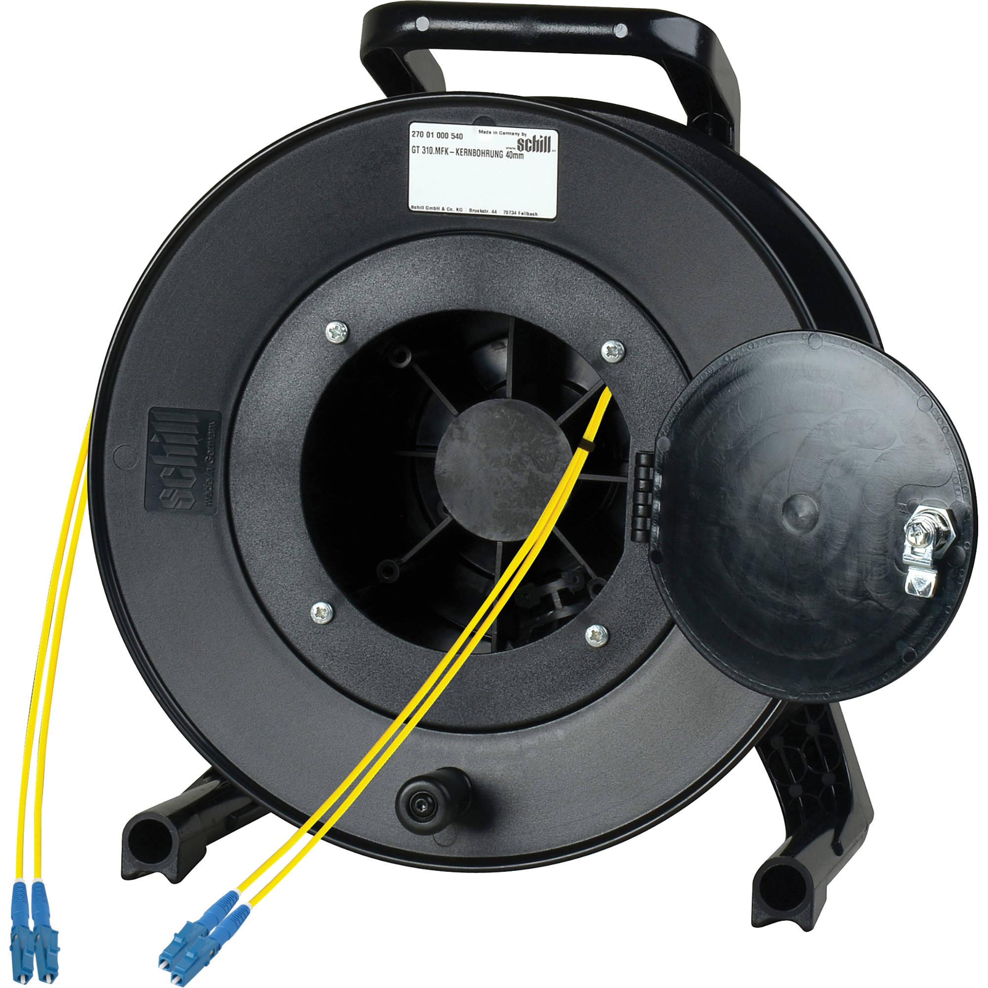 Camplex Duplex LC Single-Mode Fiber Optic Tactical
