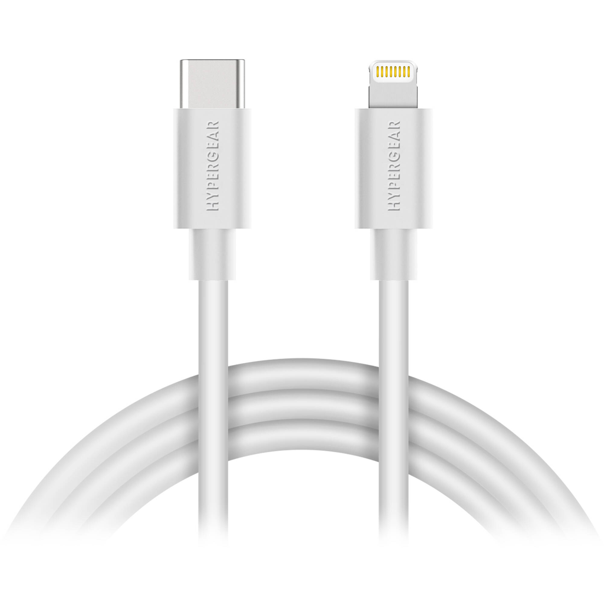 HyperGear Fast Charge USB-C to Lightning 3' Cable 200pc Pack