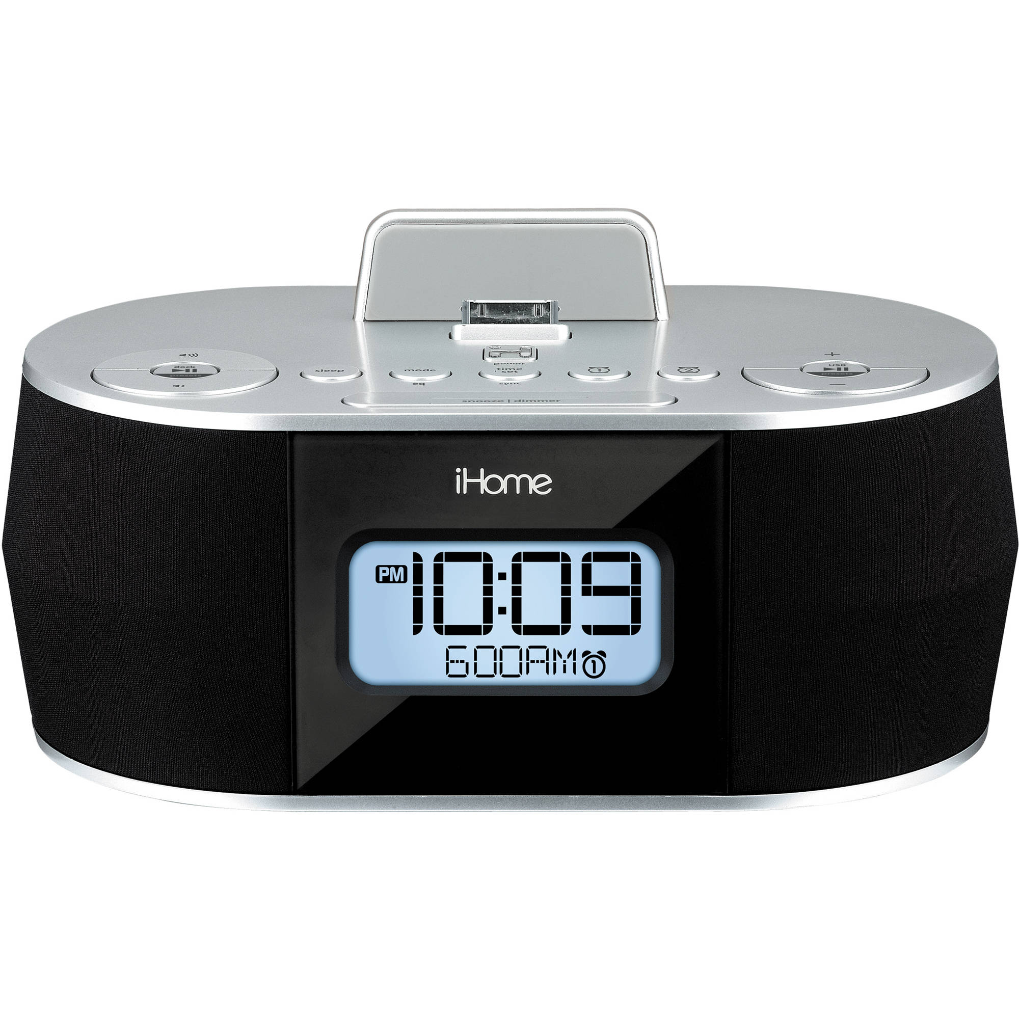 IHome Dual Charging Stereo FM Clock Radio IDN38SX B H Photo Video IHome Dual Charging Stereo FM Clock Radio IDN38SX B H Photo Video