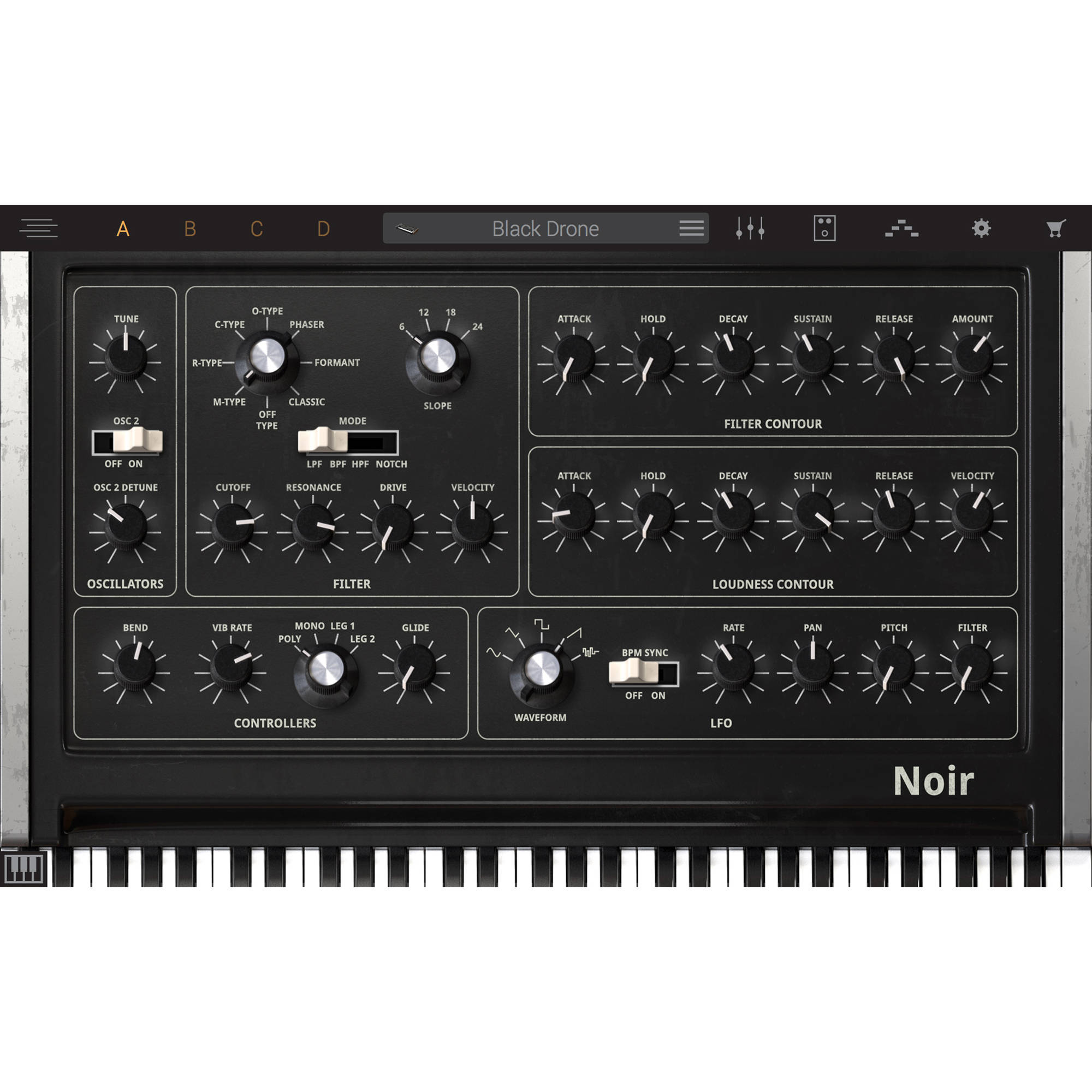IK Multimedia Syntronik Noir - Virtual Synthesizer