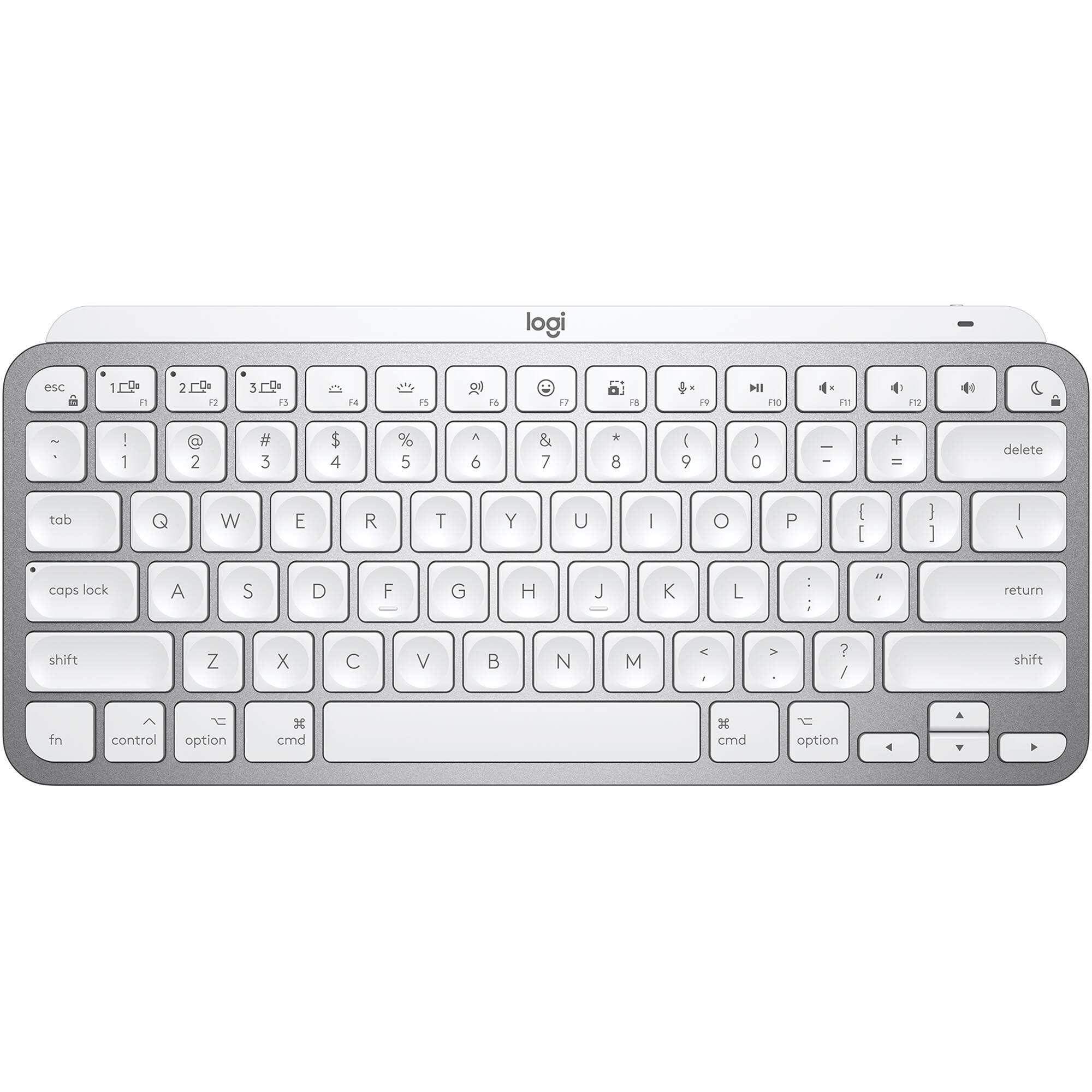 Logitech MX Keys Mini Wireless Keyboard For Mac 920 010389 B H Logitech MX Keys Mini Wireless Keyboard For Mac 920 010389 B H