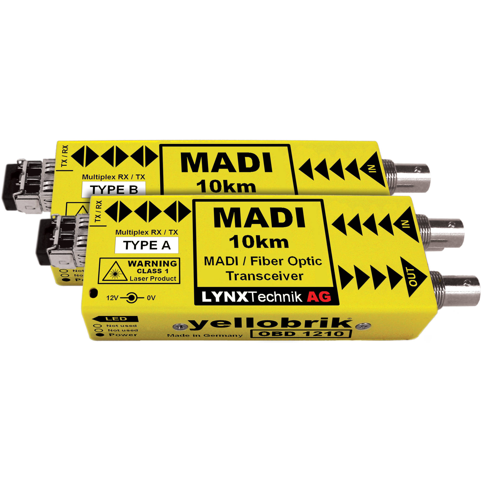 Lynx Technik AG MADI Bi-Directional Optical to Coax O BD 1210