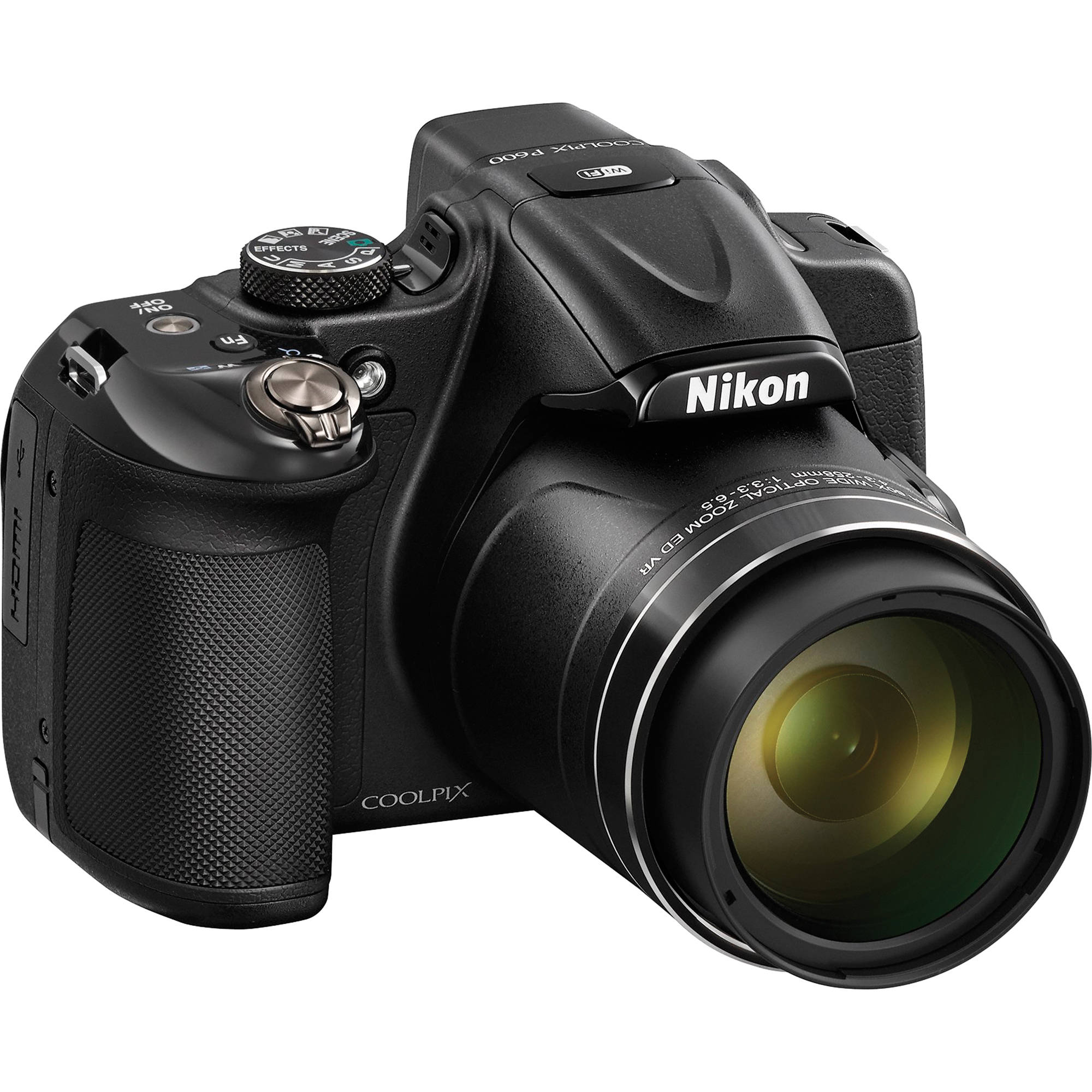 Nikon COOLPIX P600 Digital Camera Black Refurbished 26462B Nikon COOLPIX P600 Digital Camera Black Refurbished 26462B