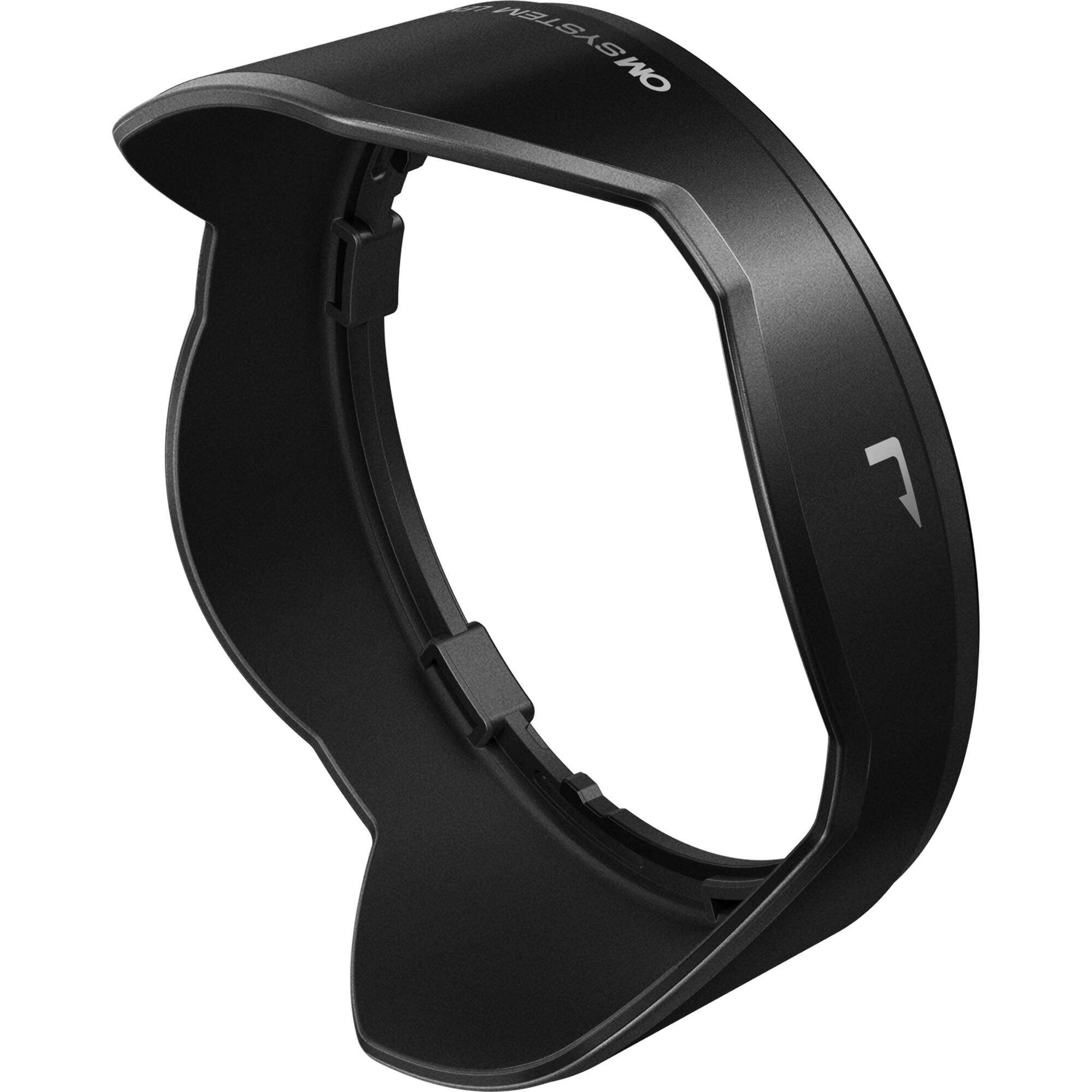 OM SYSTEM LH-55D Lens Hood V335960BW000 B&H Photo Video