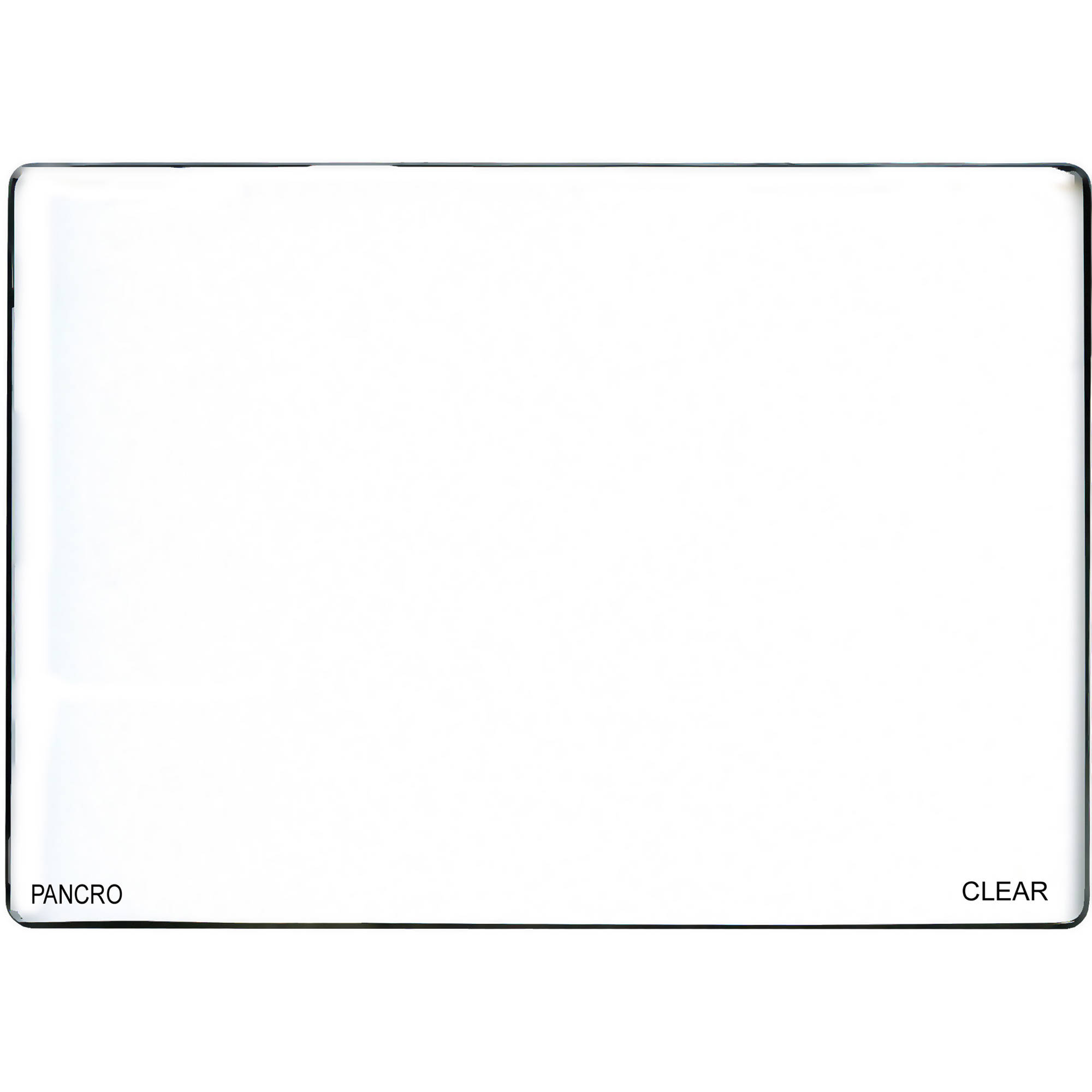Pancro 4 x 5.65" Clear Optical Flat Filter PAN002 B&H Photo Video
