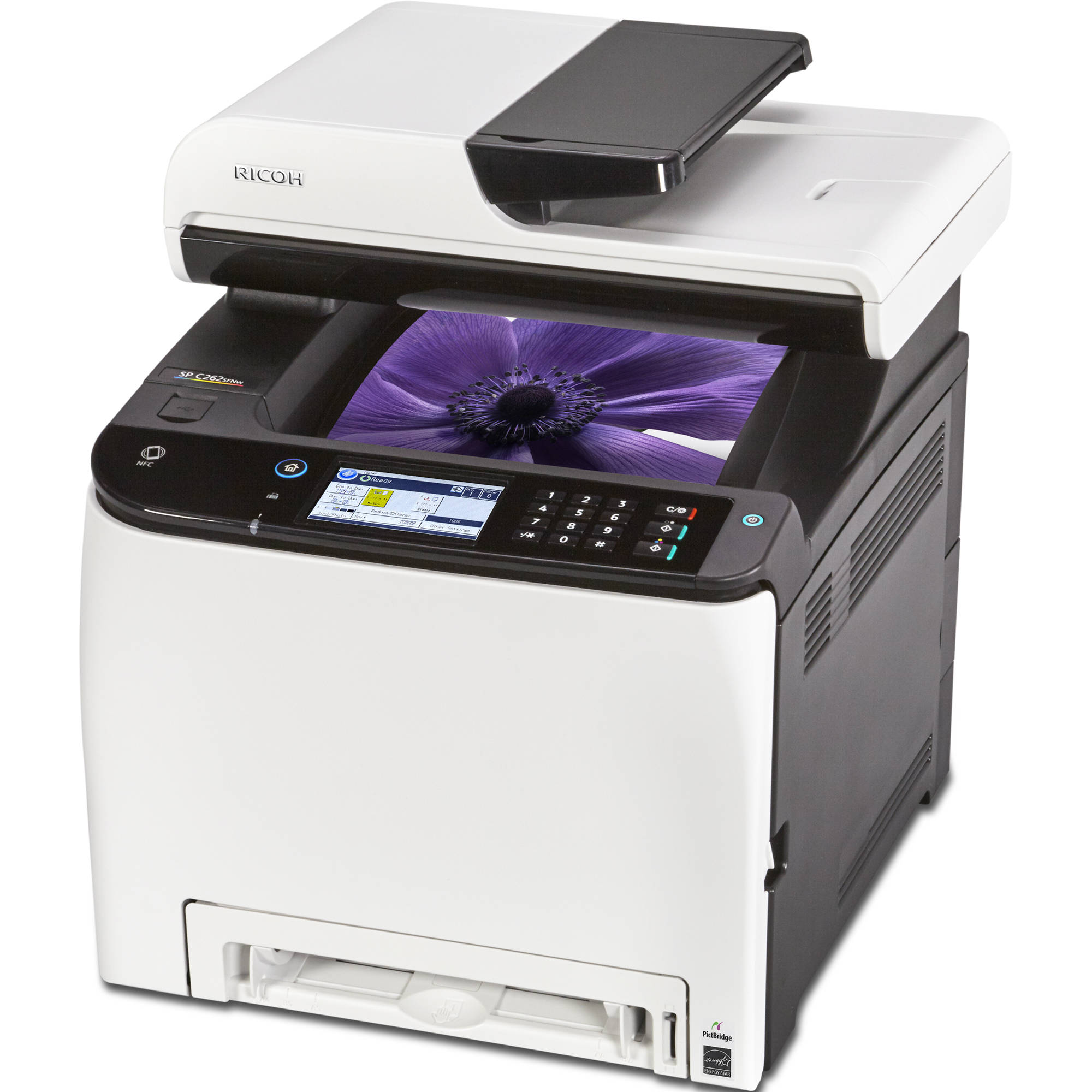 Ricoh SP C262SFNw All in One Color Laser Printer 408139 B H Ricoh SP C262SFNw All in One Color Laser Printer 408139 B H