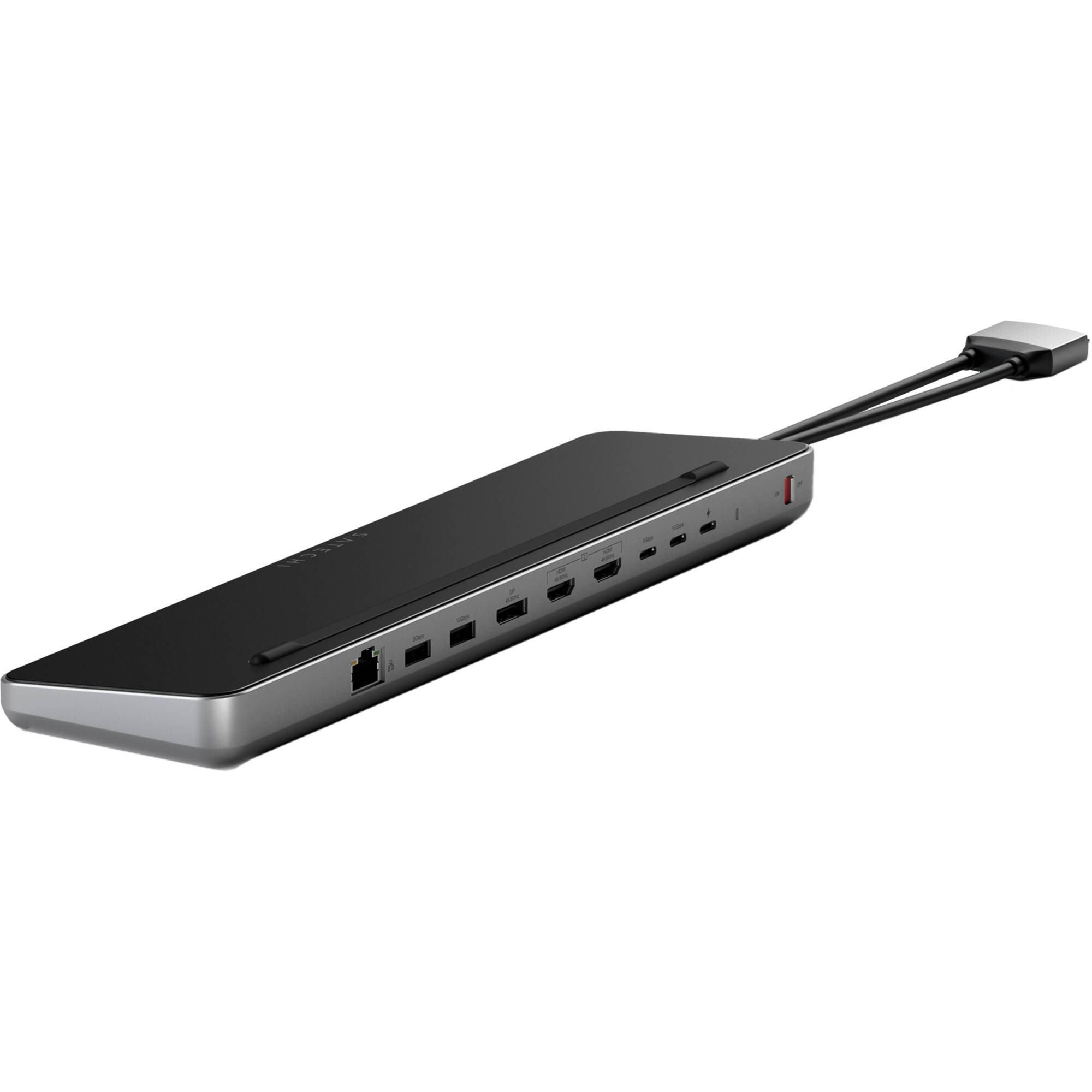 Satechi Dual Docking Stand with NVMe SSD Enclosure ST-DDSM B&H
