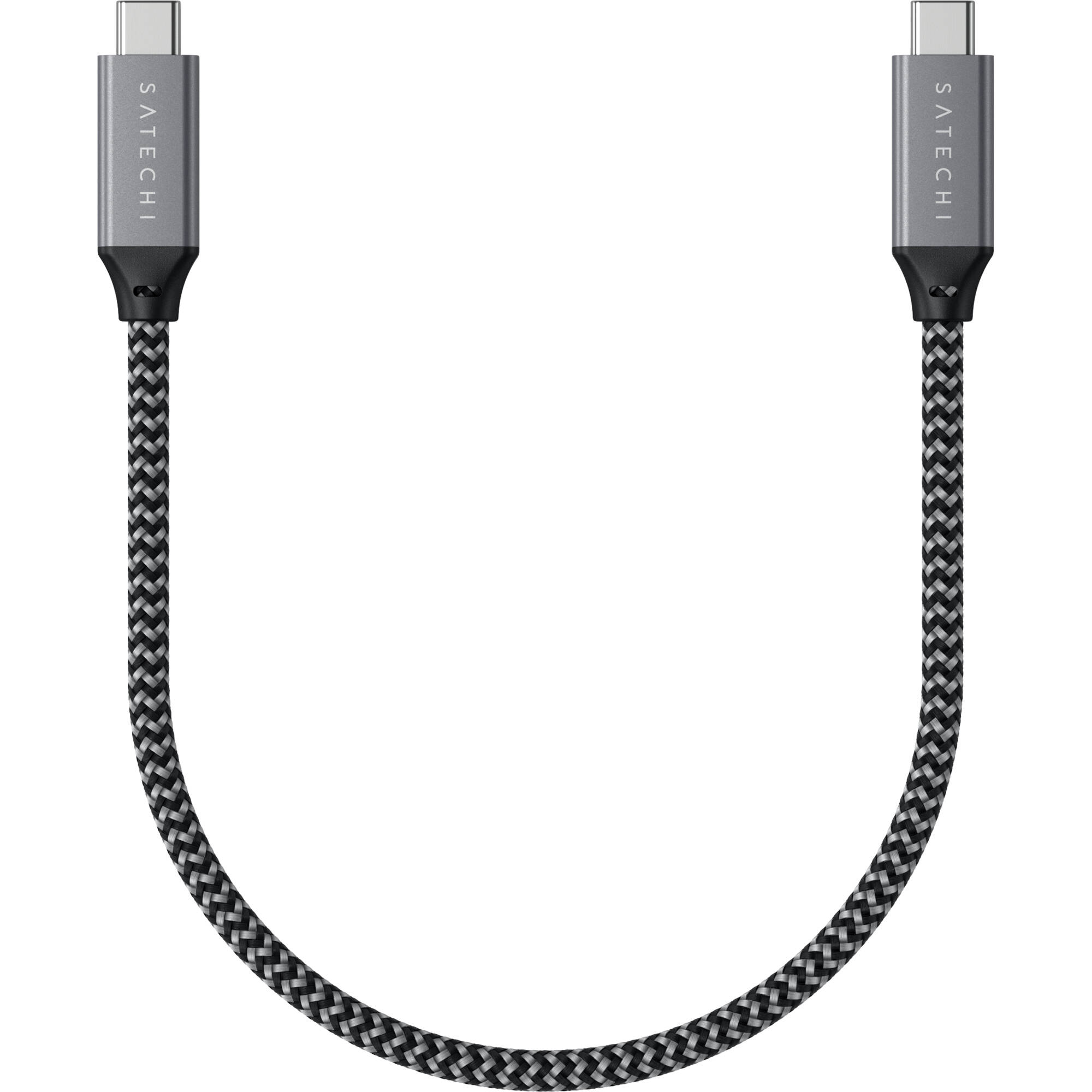 Satechi USB4 USB-C Cable (10") ST-U4C25M B&H Photo Video