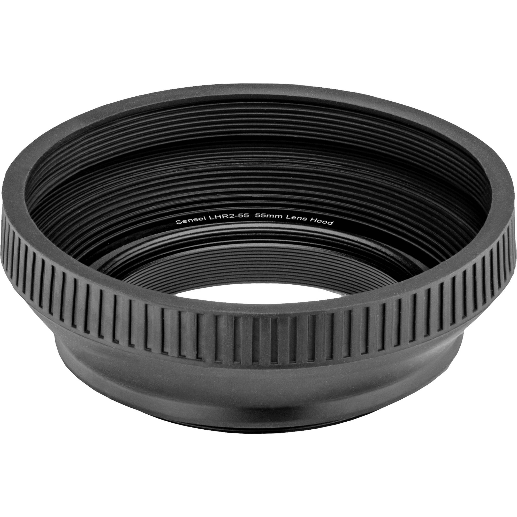 Sensei Collapsible Rubber Lens Hood II (Standard, 55mm) LHR2-55