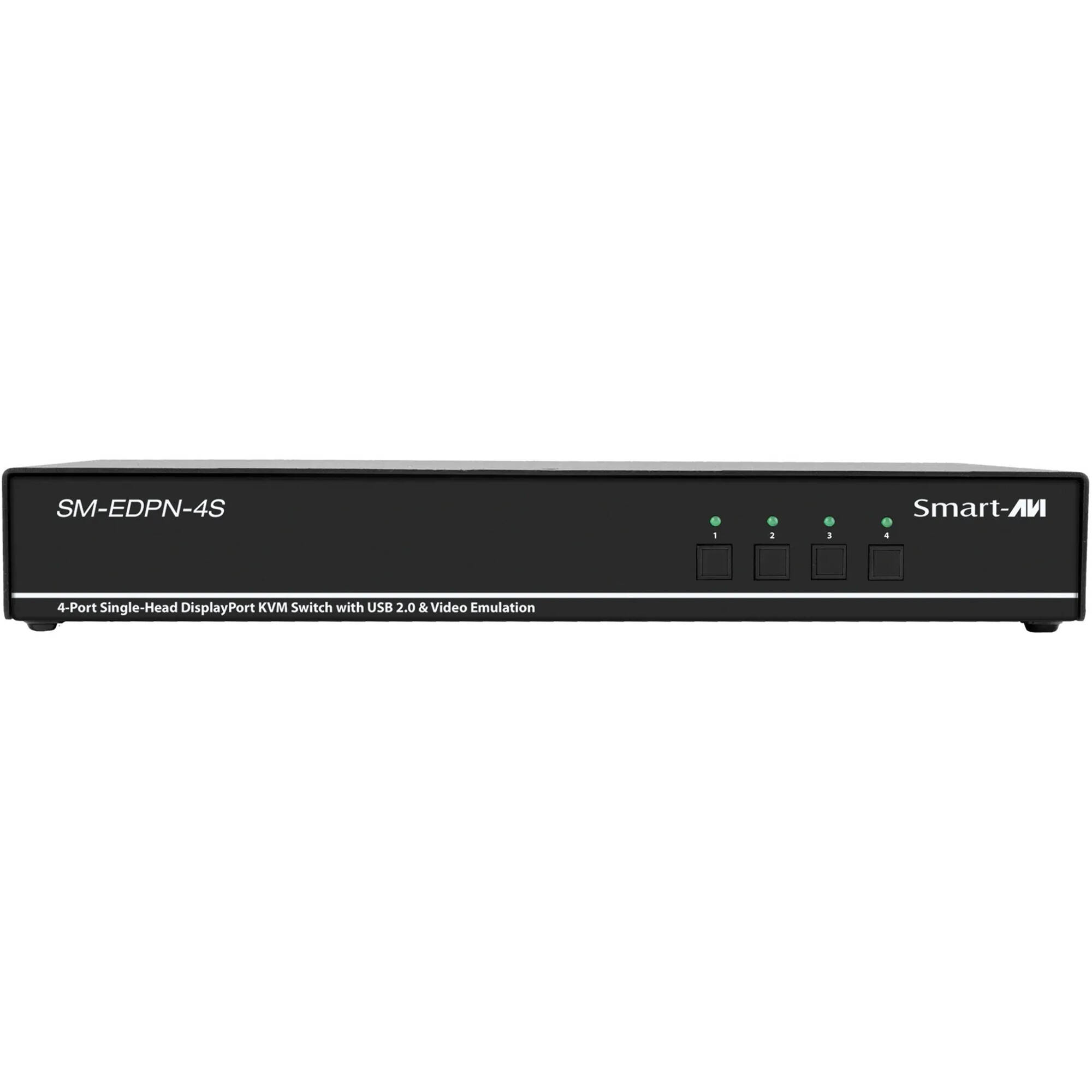 Smart-AVI 4-Port Single-Head 4K60 DisplayPort KVM SM-EDPN-4S-S