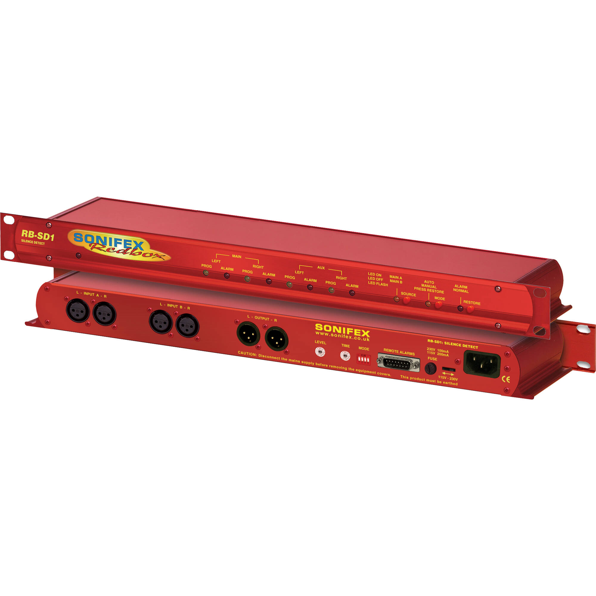 Sonifex RB-SD1 Silence Detect Unit (1 RU) RB-SD1 B&H Photo Video