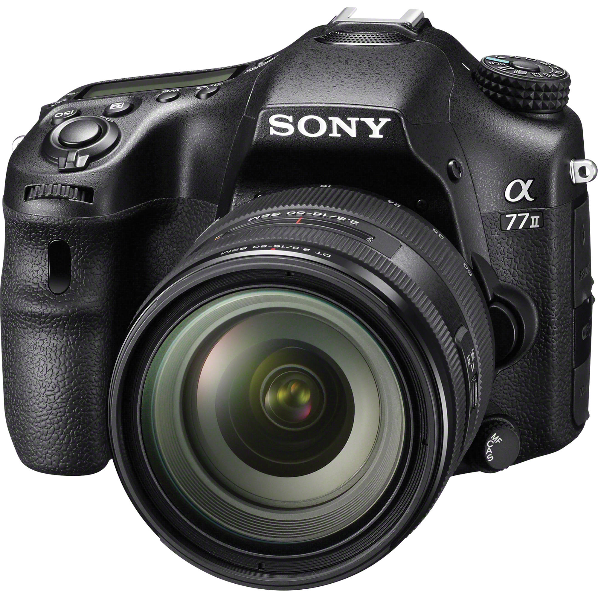 Sony Alpha A77 II DSLR Camera With 16 50mm F 2 8 Lens ILCA77M2Q Sony Alpha A77 II DSLR Camera With 16 50mm F 2 8 Lens ILCA77M2Q