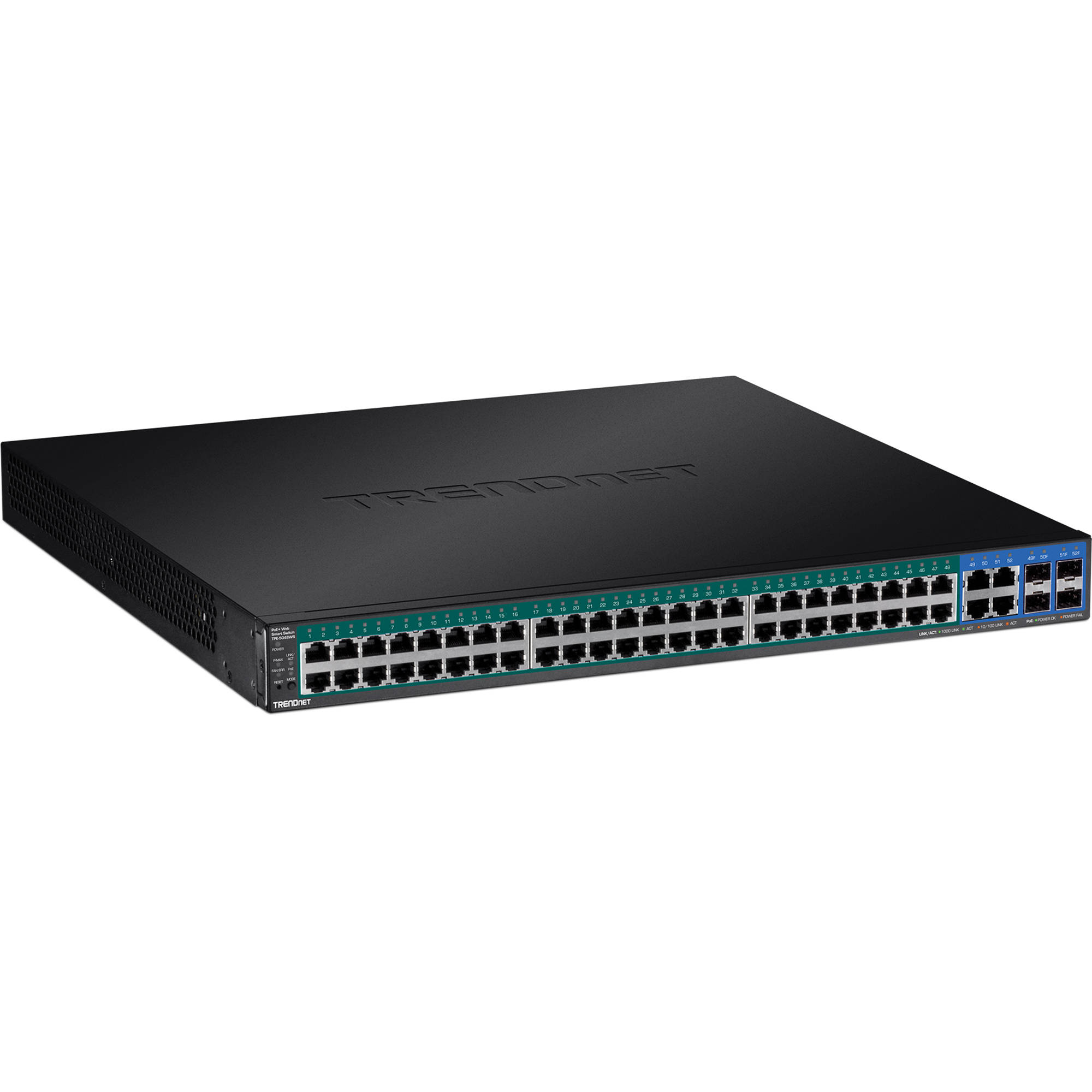 TRENDnet TPE-5048WS 48-Port PoE+ Compliant Gigabit TPE-5048WS