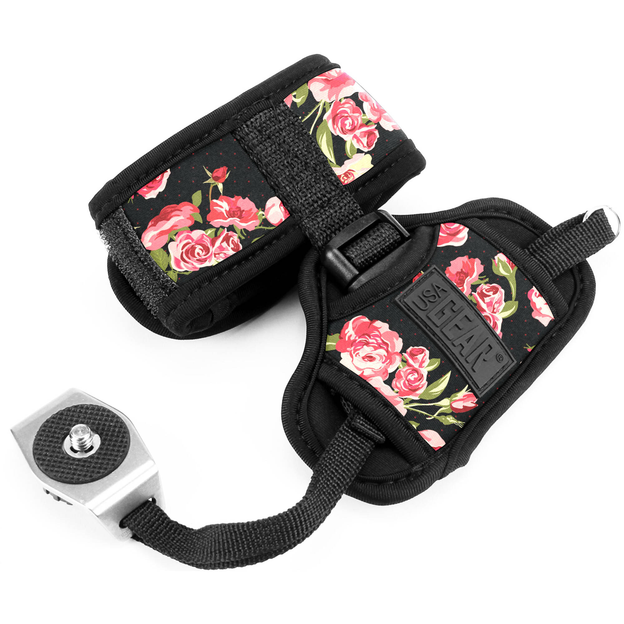 USA GEAR DualGRIP Hand Support and Wrist Strap GRCMDG0110FLEW