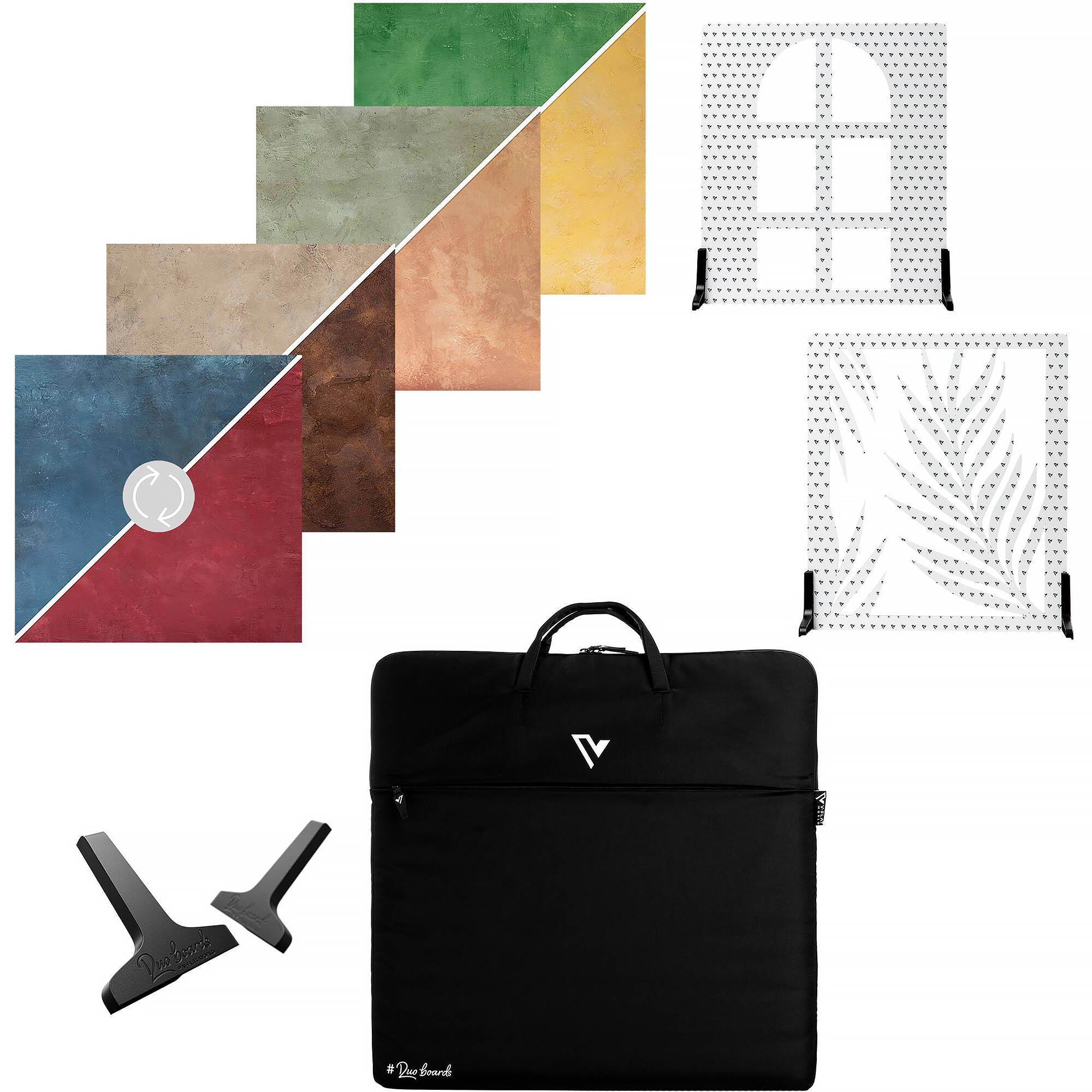 V-FLAT WORLD Duo-Board Double-Sided Background Kit 008KIT3 B&H
