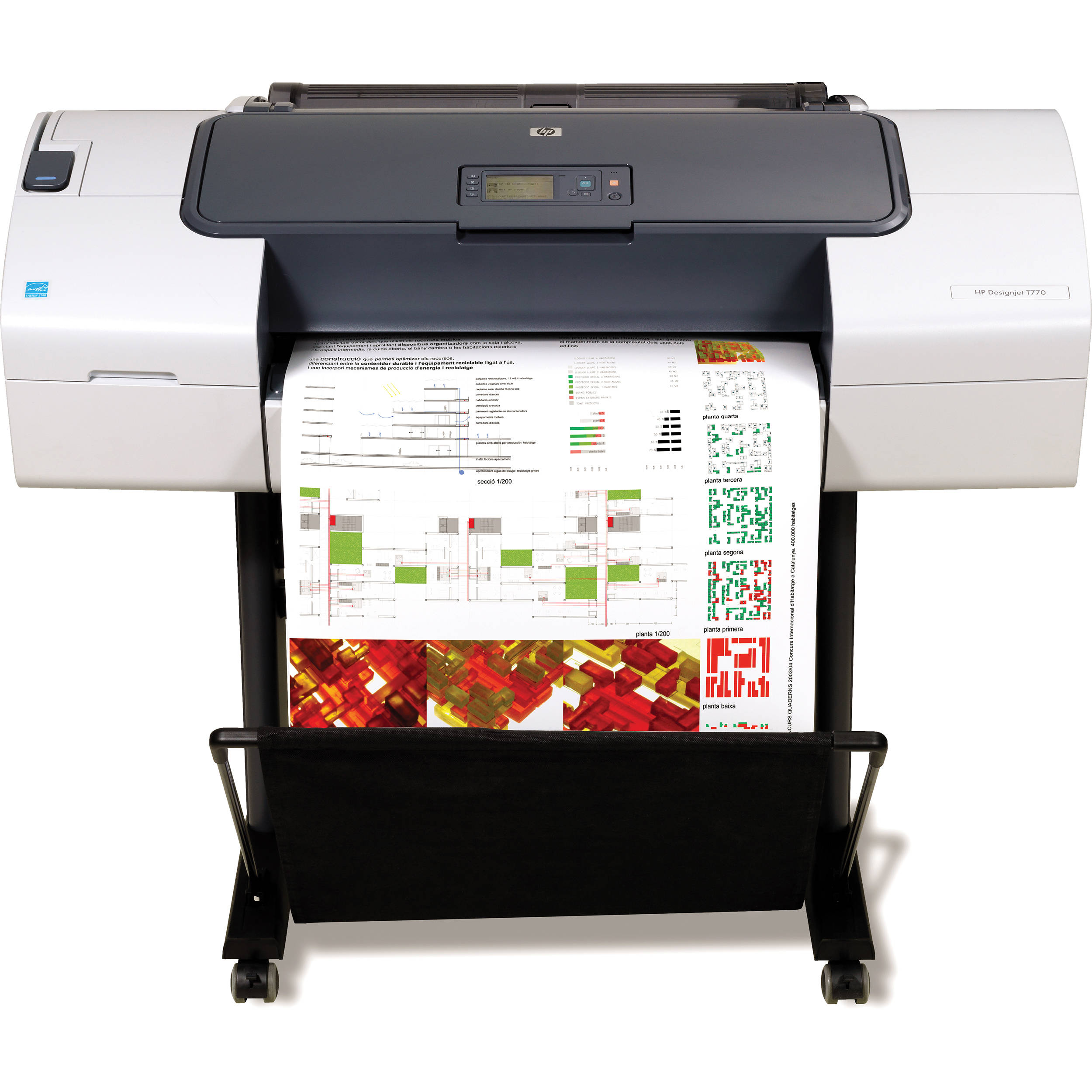 HP HP Designjet T770 24 Printer CQ306AB1K B H Photo Video