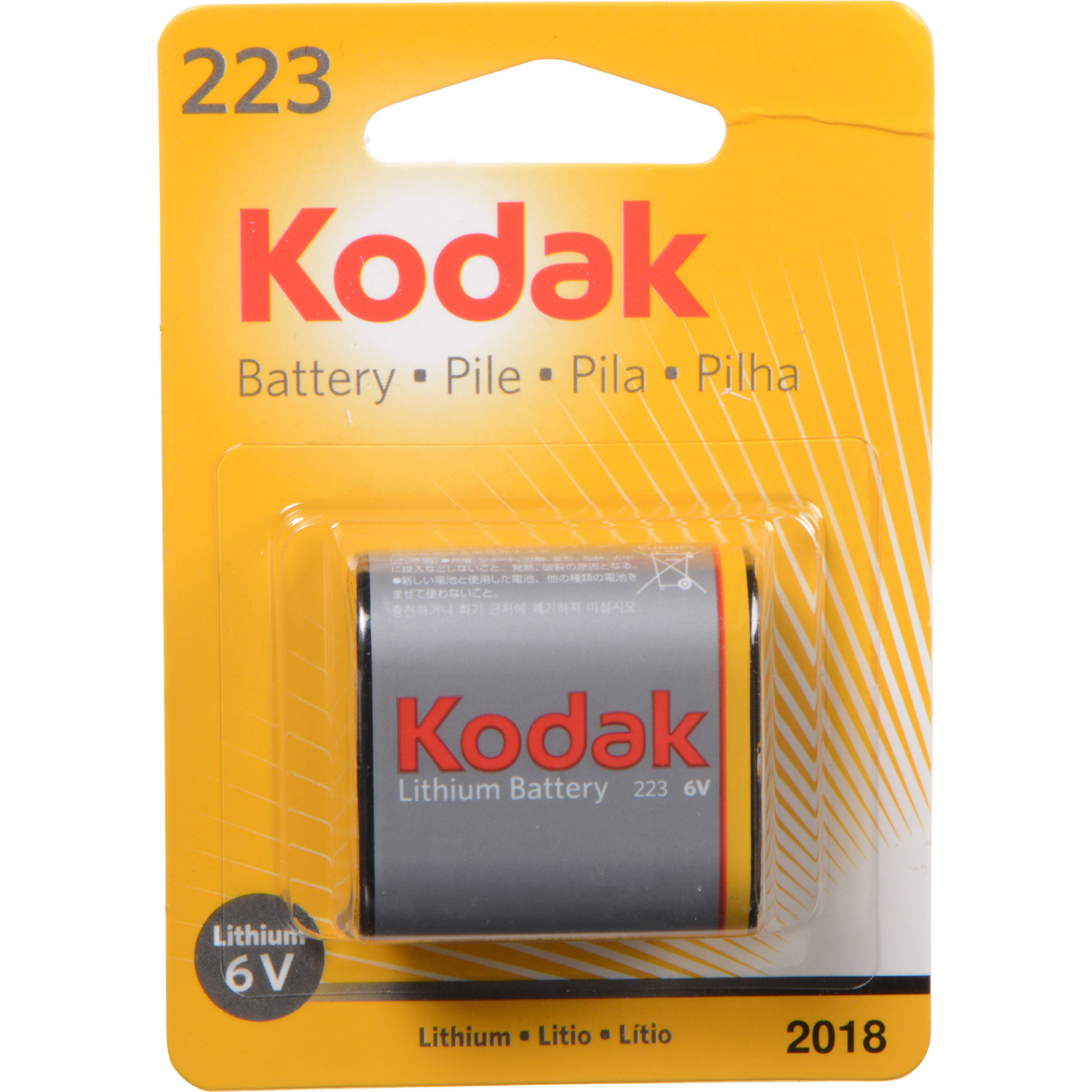 Long Shelf Life Batteries Panasonic CR-P2 6V Lithium Batteries - 8 Pack ...