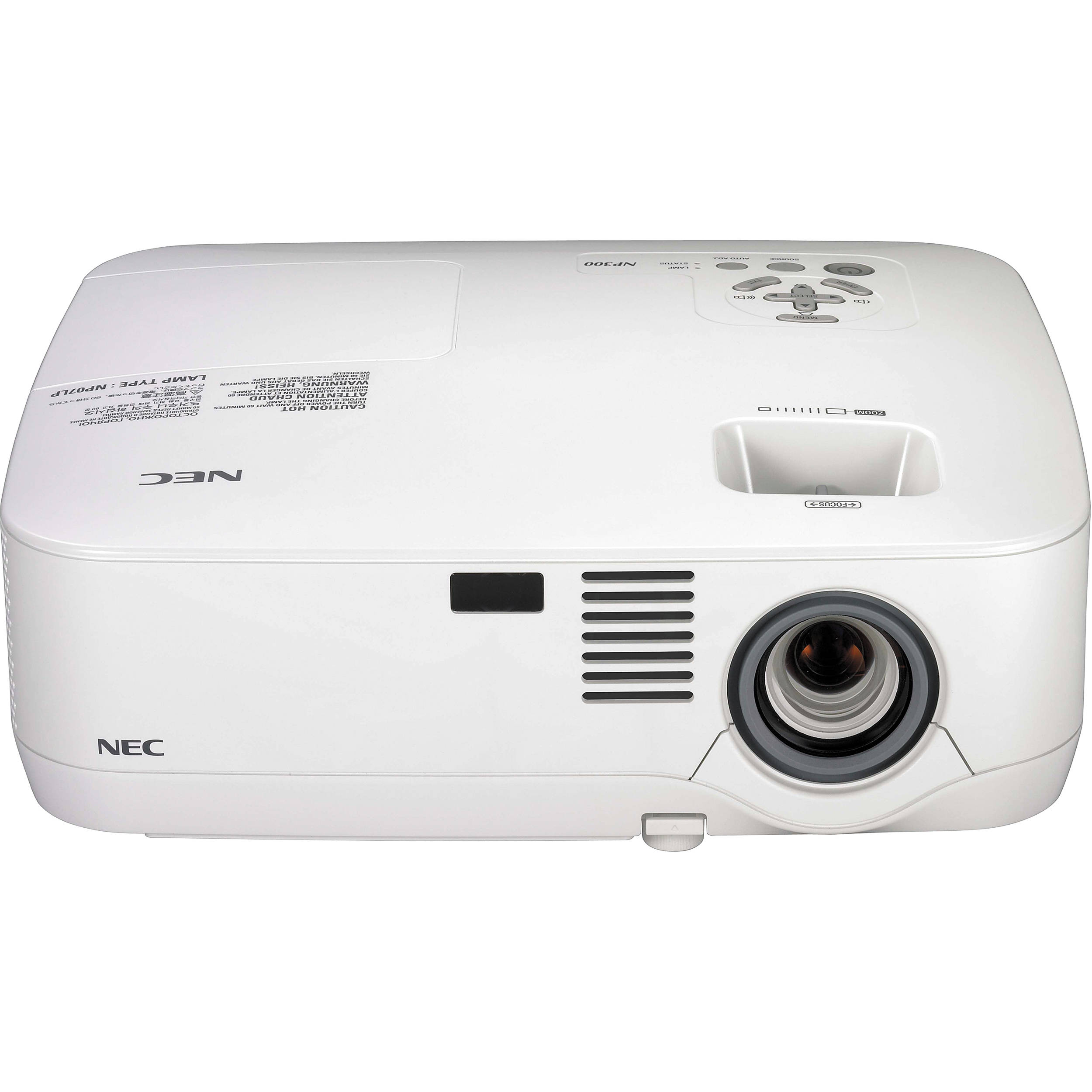 NEC NP510W LCD WXGA 3000 Lumens Projector NP510W B H Photo Video NEC NP510W LCD WXGA 3000 Lumens Projector NP510W B H Photo Video