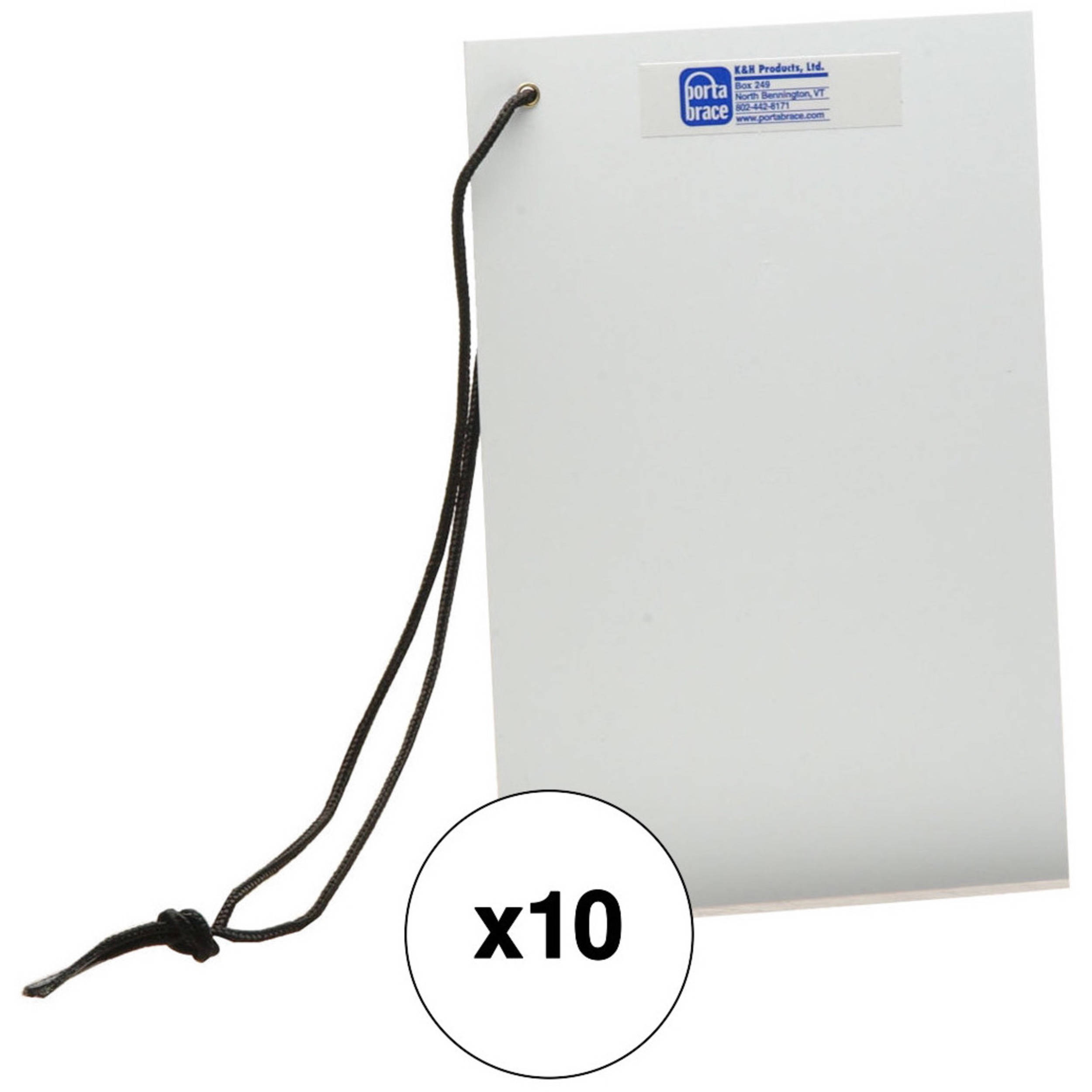 PortaBrace White Balance Card (10-Pack) WBC10 B&H Photo Video