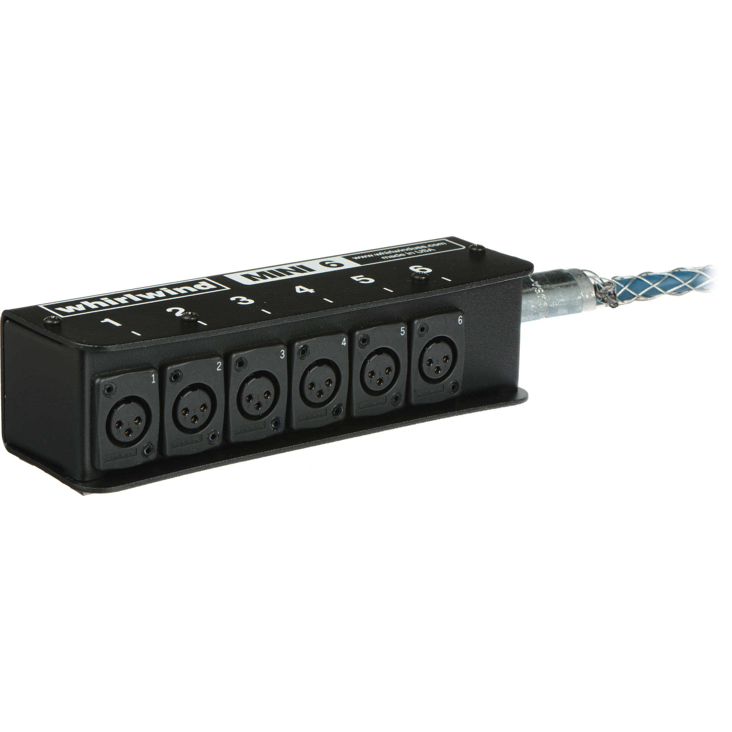 Whirlwind Medusa Mini 6 6-Channel Snake MS-6-M-NR-025 B&H Photo
