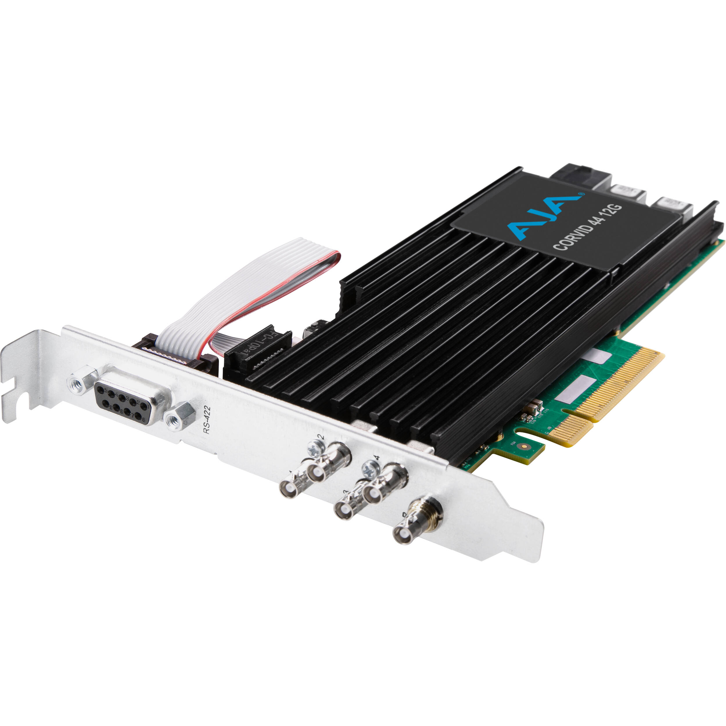 AJA Corvid 44 12G PCIe 4-Channel 12G-SDI CORVID 44 12G T NC B&H