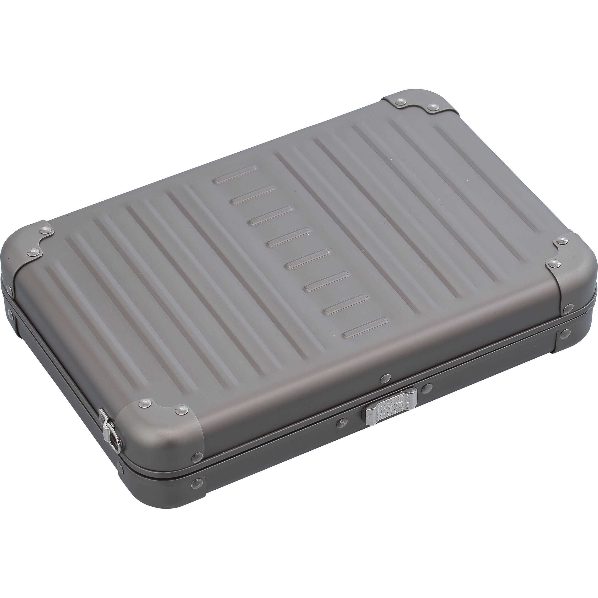 Aleon Aluminum Hard-Shell Cross-Body Bag AC-2505-BR B&H Photo