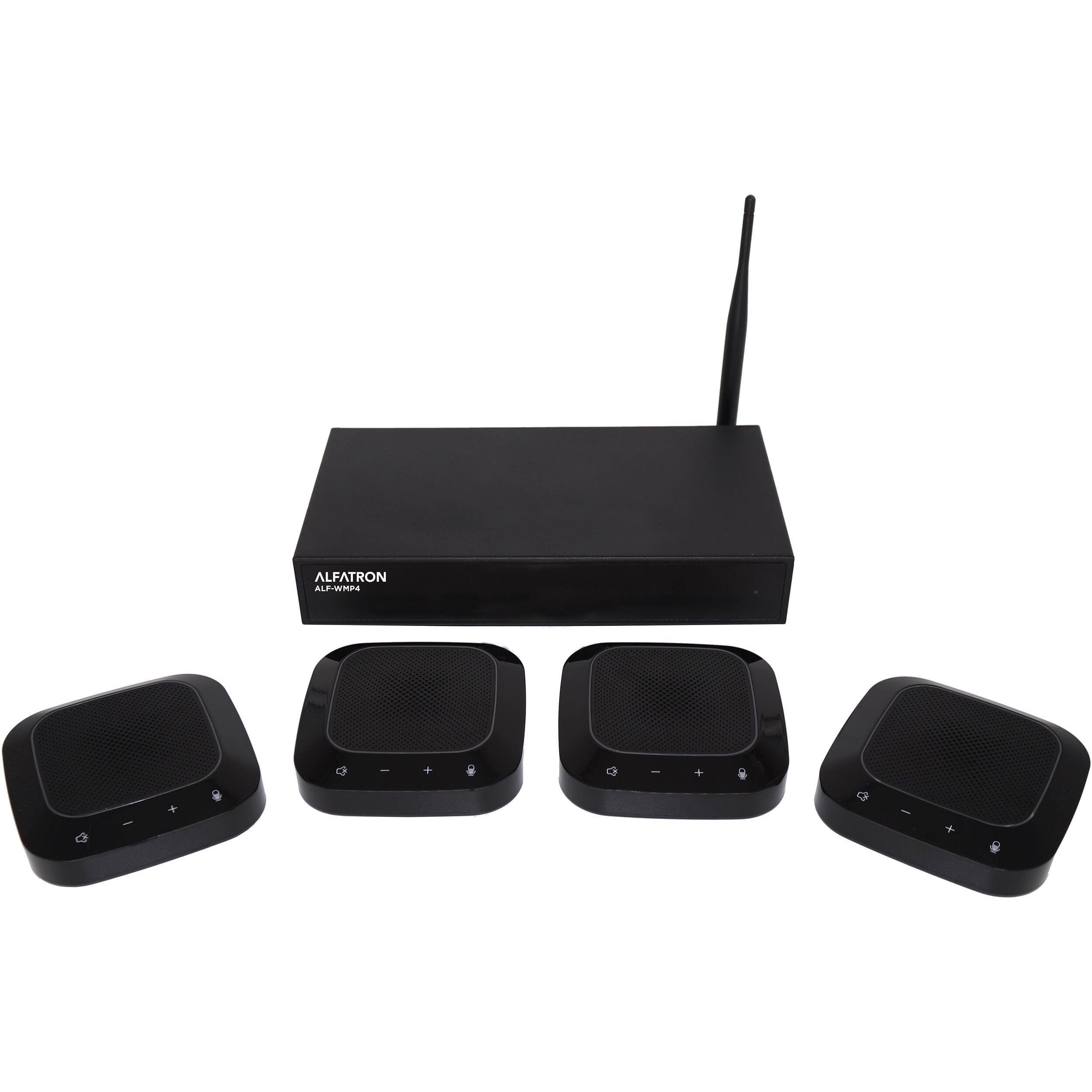Alfatron WMP4 Wireless Conference System with 4 Boundary