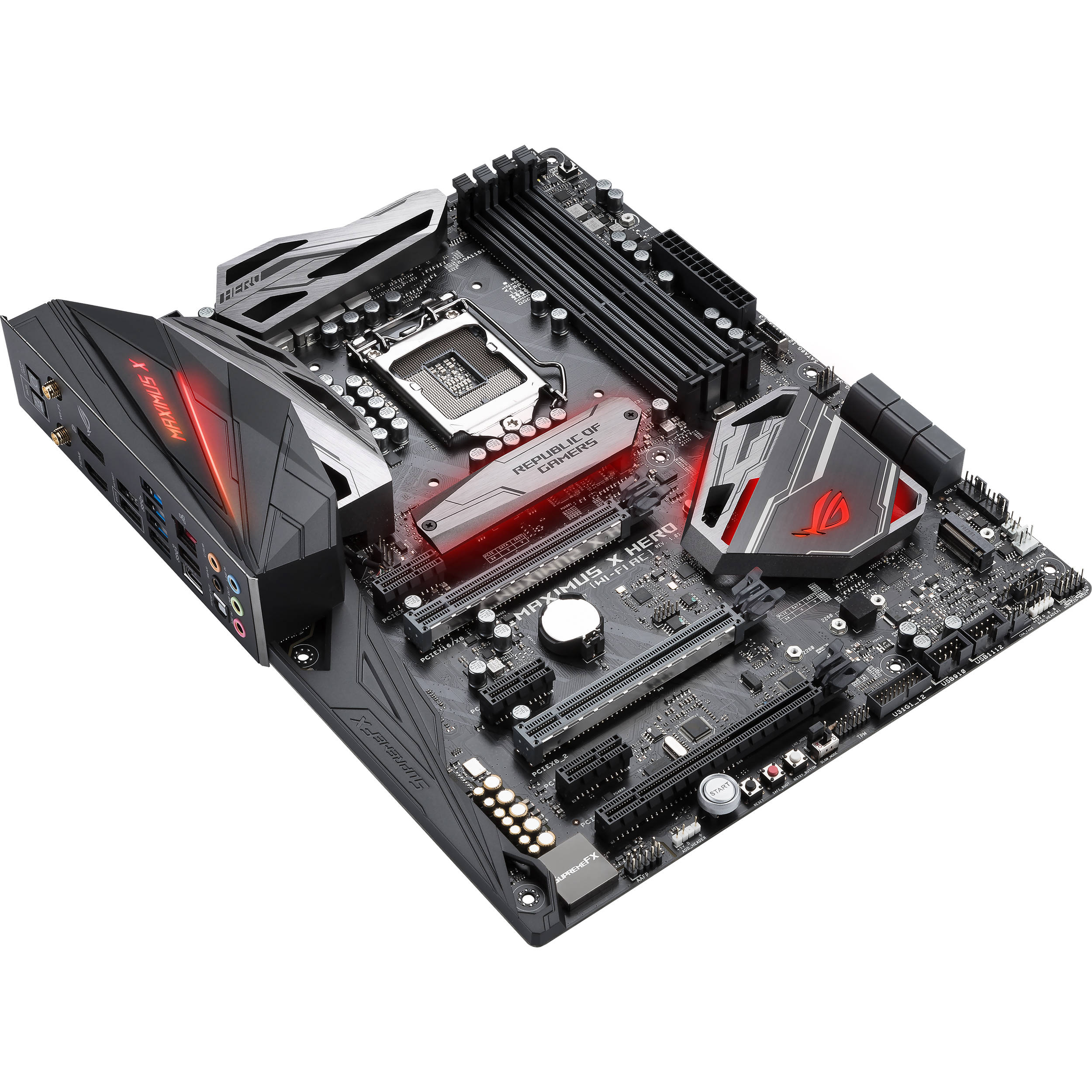 ASUS Republic Of Gamers Maximus X Hero MAXIMUS X HERO WI FI AC ASUS Republic Of Gamers Maximus X Hero MAXIMUS X HERO WI FI AC