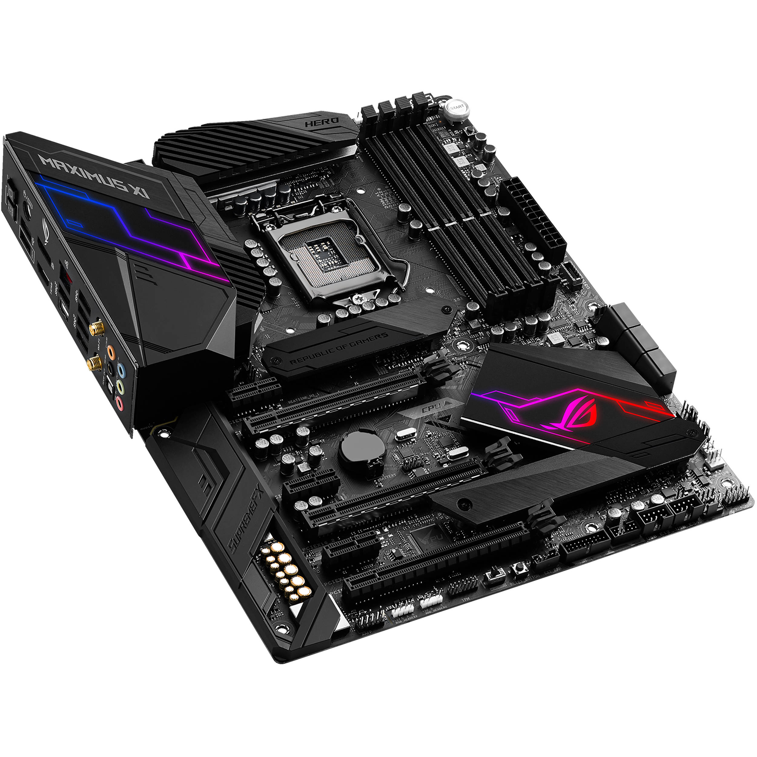 ASUS Republic Of Gamers Maximus XI Hero ROG MAXIMUS XI HERO B H ASUS Republic Of Gamers Maximus XI Hero ROG MAXIMUS XI HERO B H