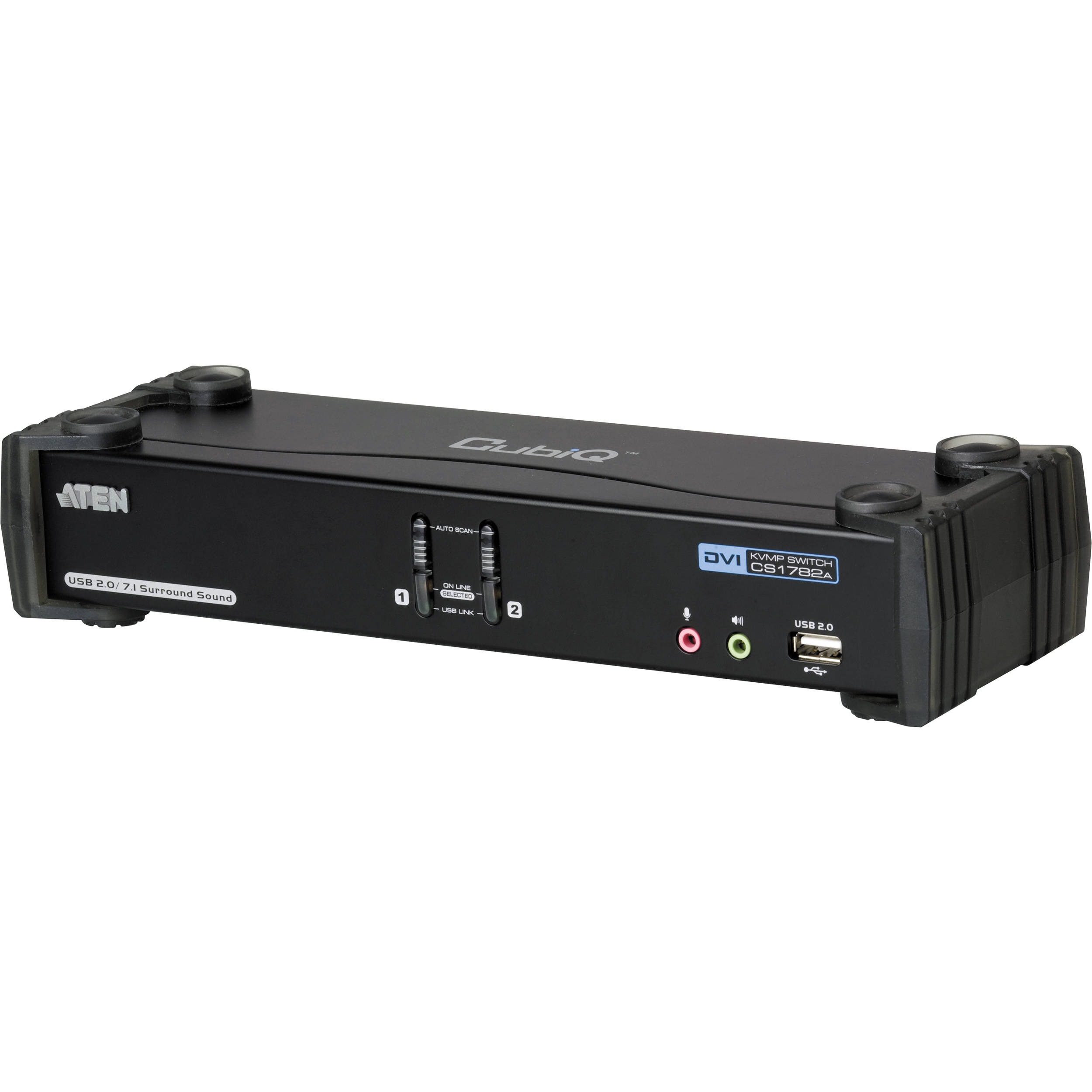 ATEN 2-Port USB DVI Dual Link KVMP Switch with 7.1 CS1782A B&H