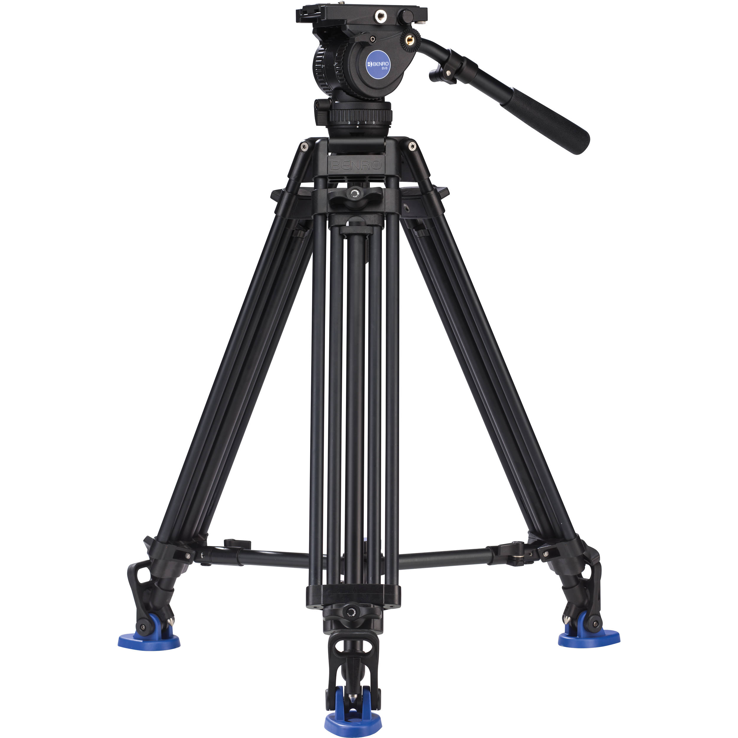 Benro BV8 Twin-Leg Aluminum Tripod Kit BV8 B&H Photo Video