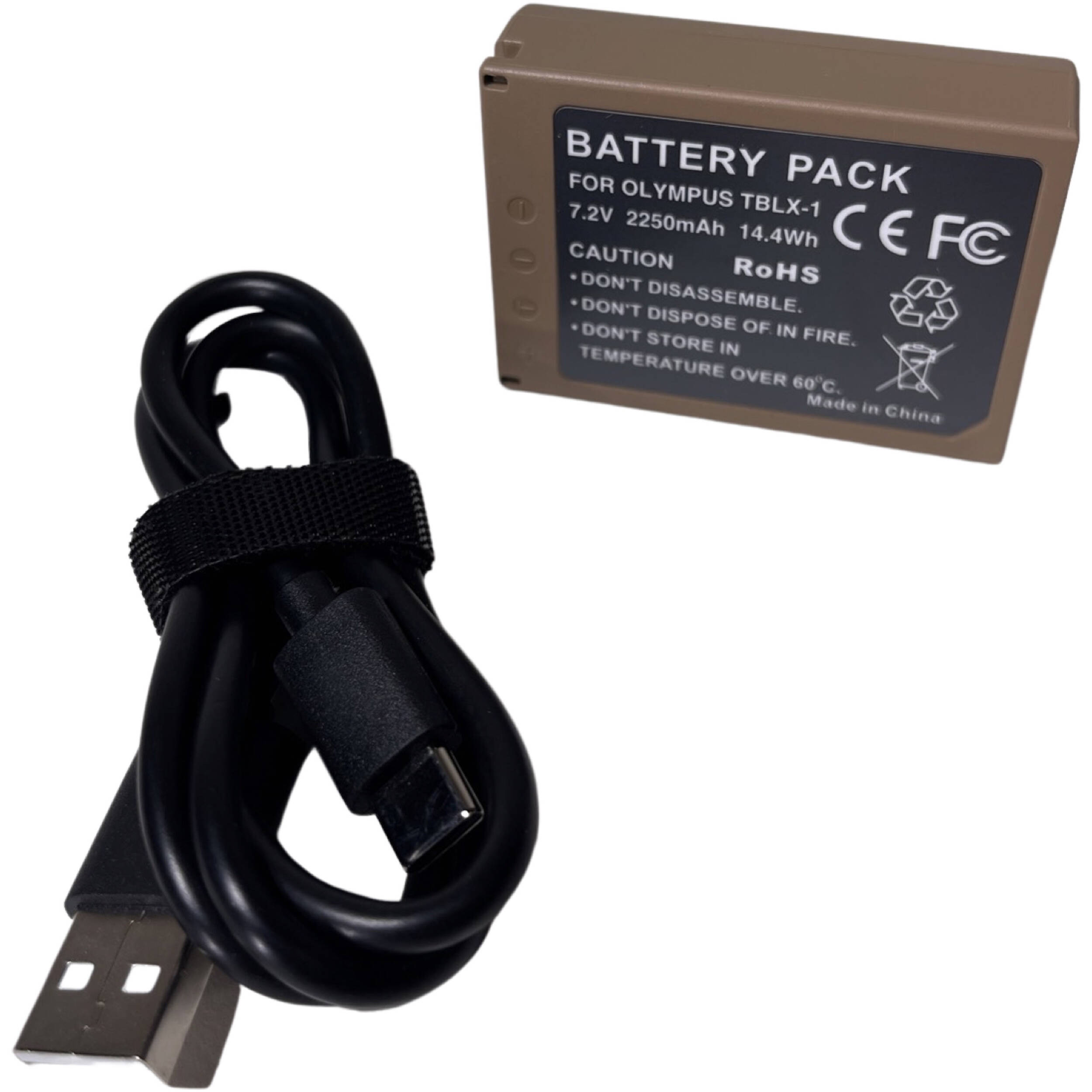 Bescor BLX-1 Type Lithium-Ion Battery with USB-C Charging BLX1UB