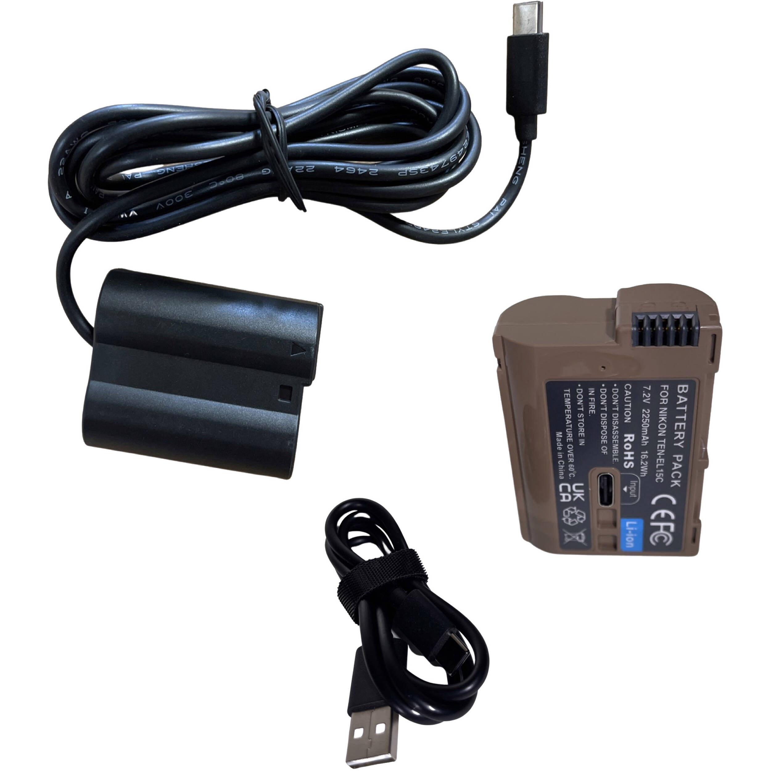 Bescor EN-EL15 Battery & Charger and EN-EL15/EP-5B ENEL15USBCK