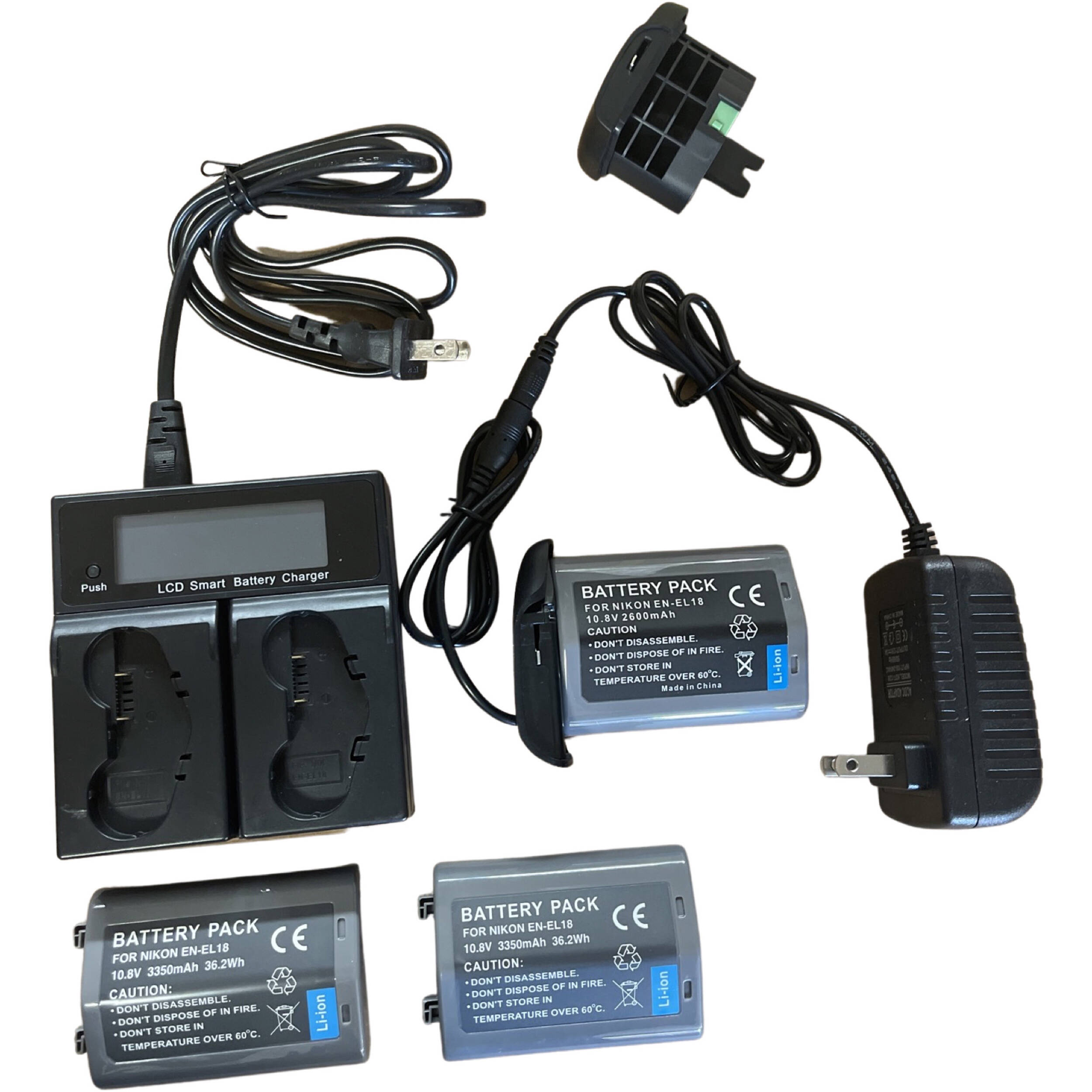 Bescor EN-EL18C Battery, Charger, EP-6 Coupler, and EP6KPROD B&H