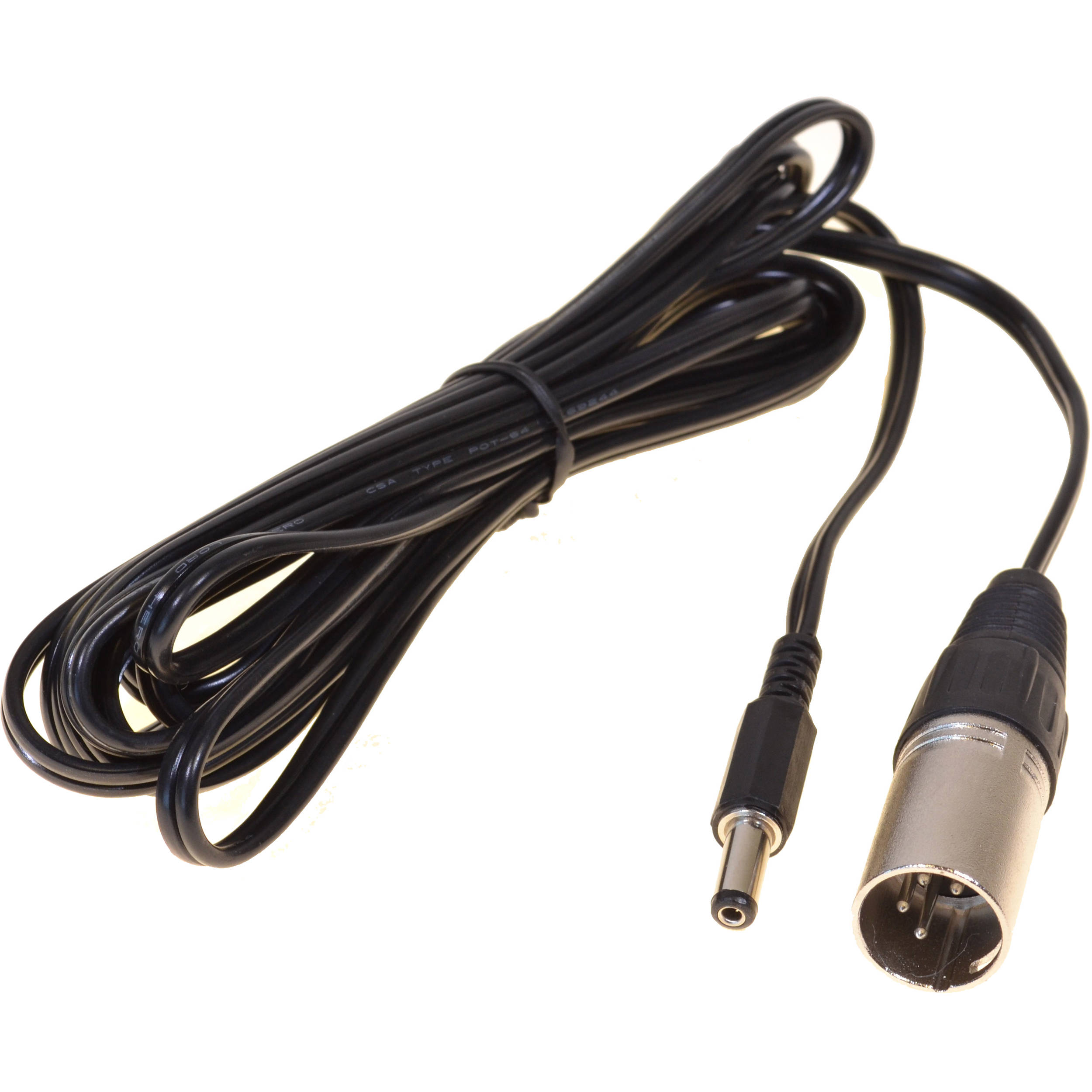 Xlr Extension Cable Fotodiox 4-Pin XLR Female To 2.1mm Barrel DC Power ...