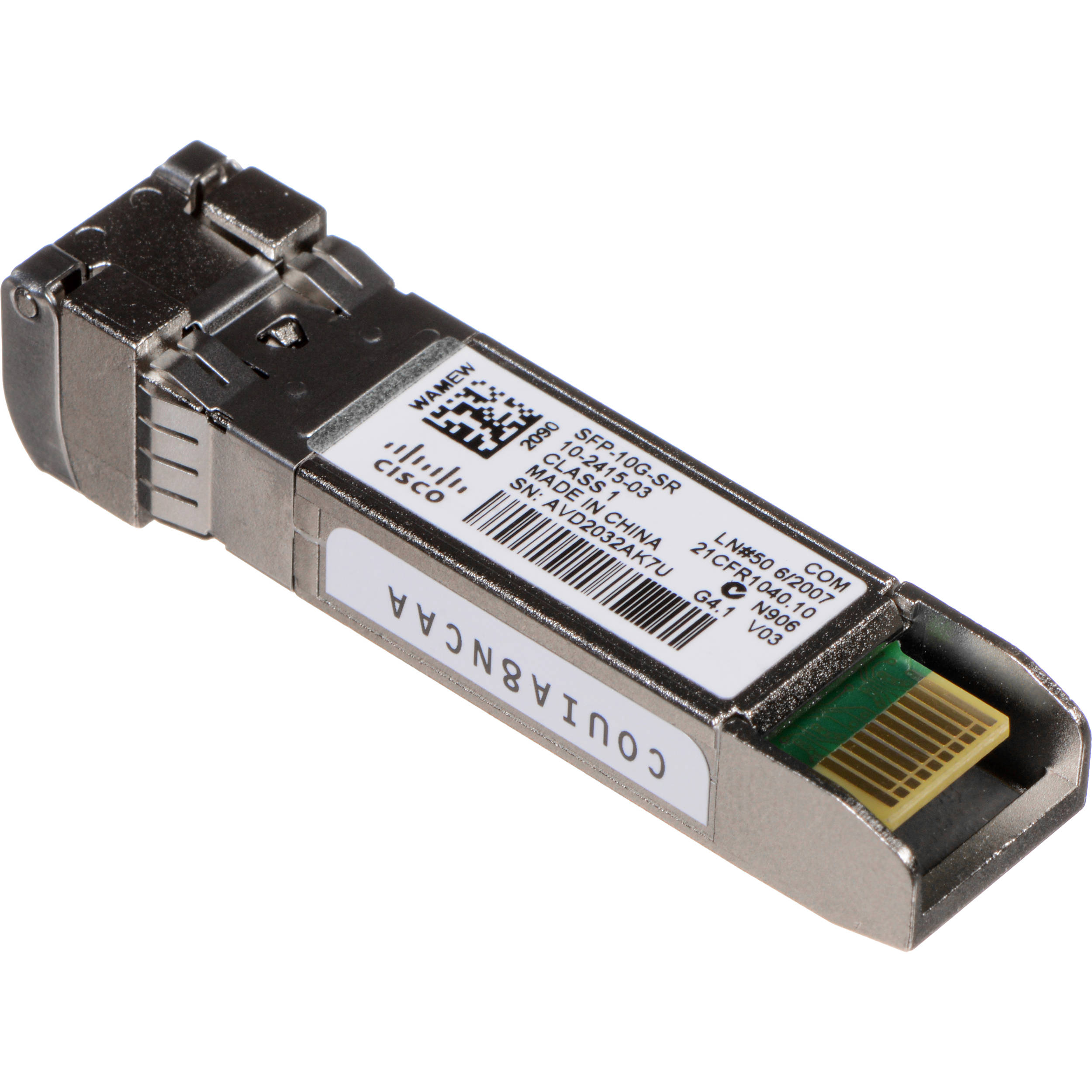 Cisco 10GBASE SR SFP Transceiver Module SFP 10G SR B H Photo