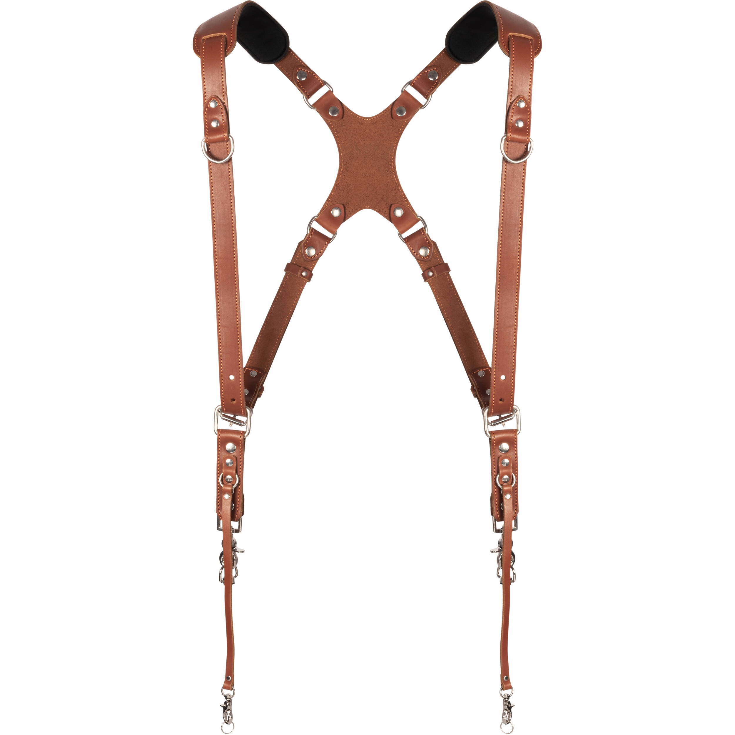 Coiro Skinny Dual Camera Harness (Tan) 510/2 B&H Photo Video