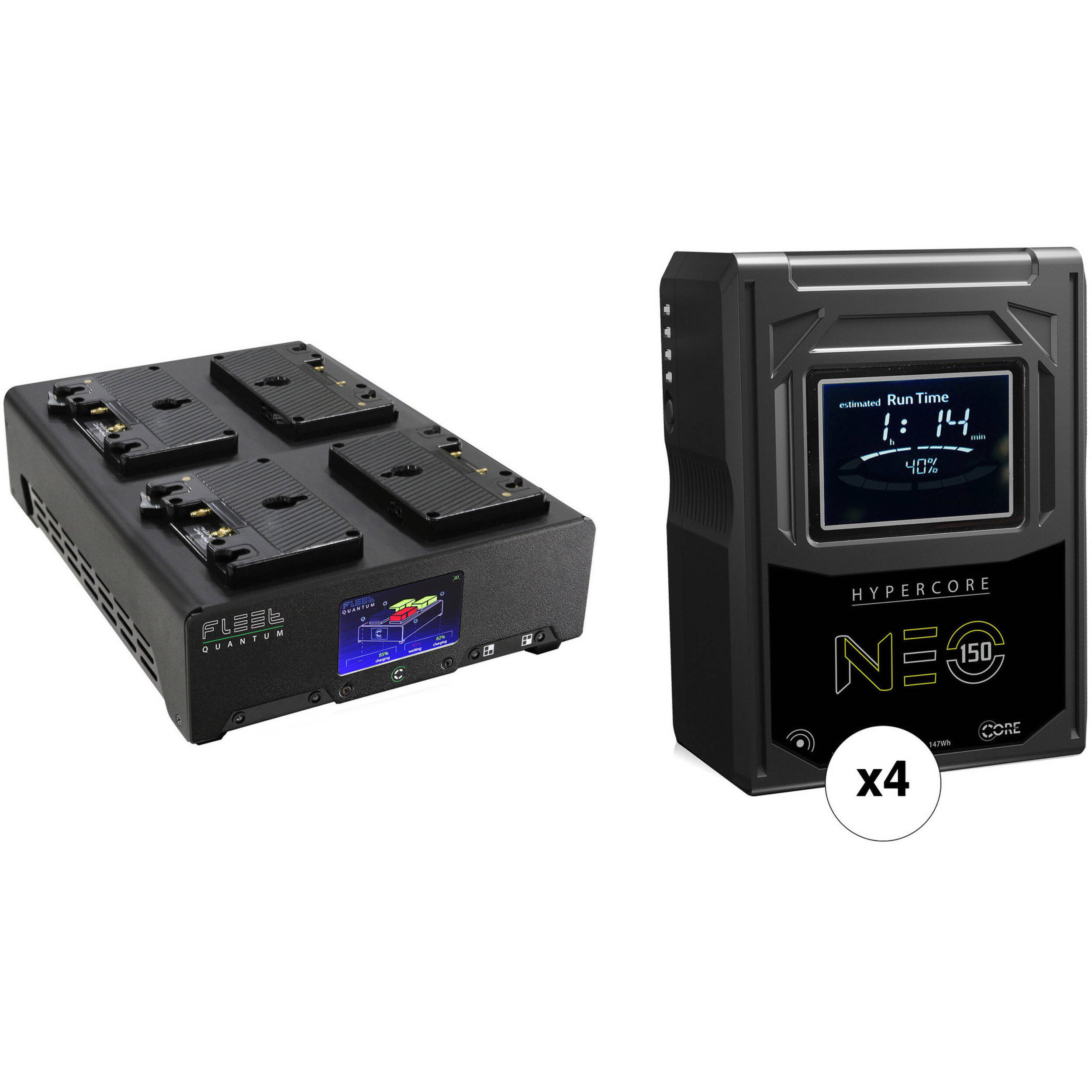 Core SWX HyperCore NEO 150 Mini 4-Battery Kit with FLEET Quantum