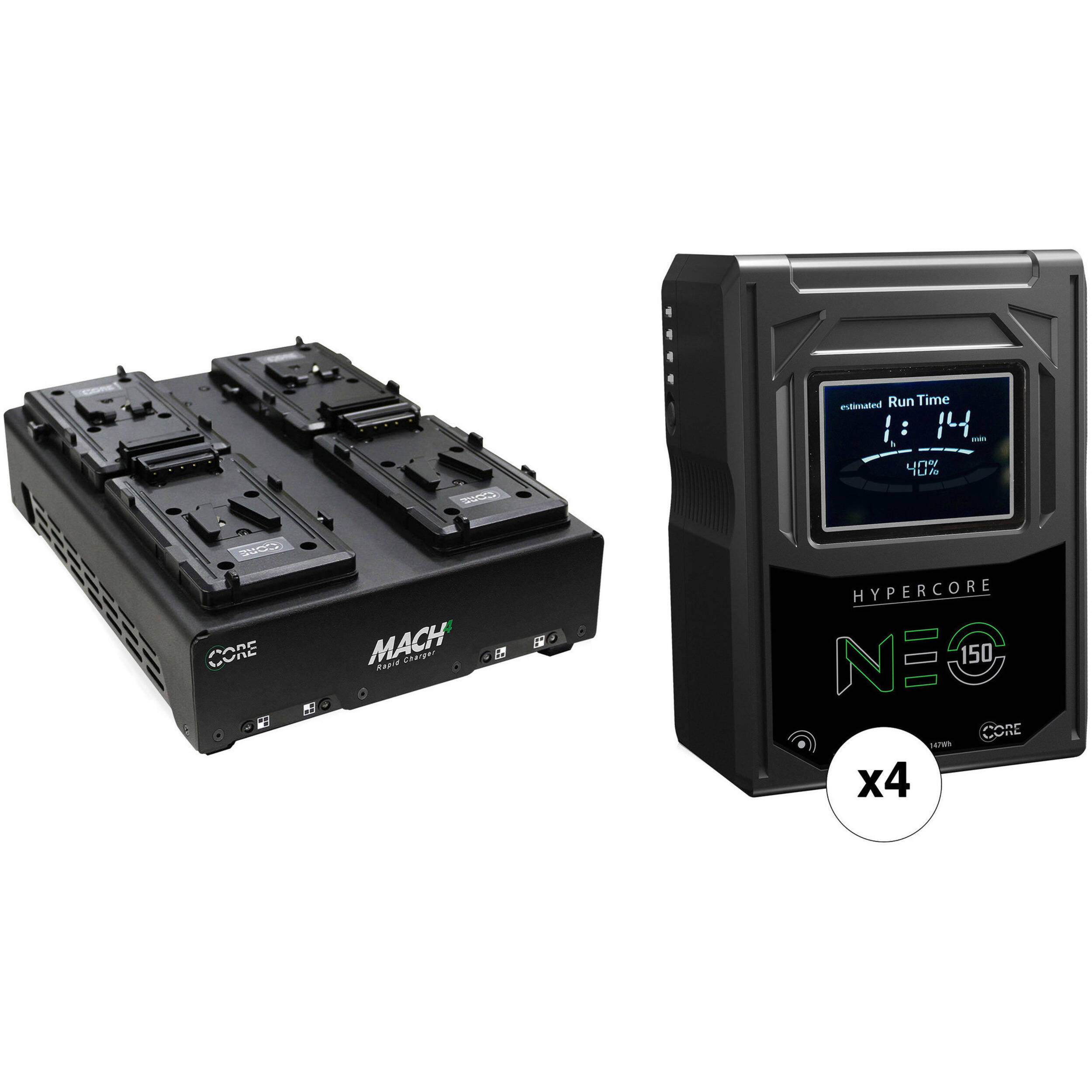 Core SWX Hypercore NEO 150 Mini 147Wh 4-Battery Kit with Quad