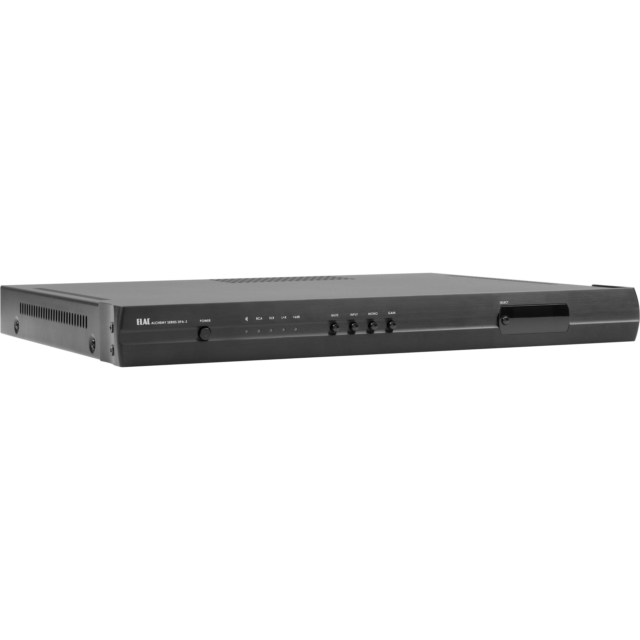 ELAC DPA-2 Alchemy Series Stereo/Mono Power Amplifier AS-DPA2-BK