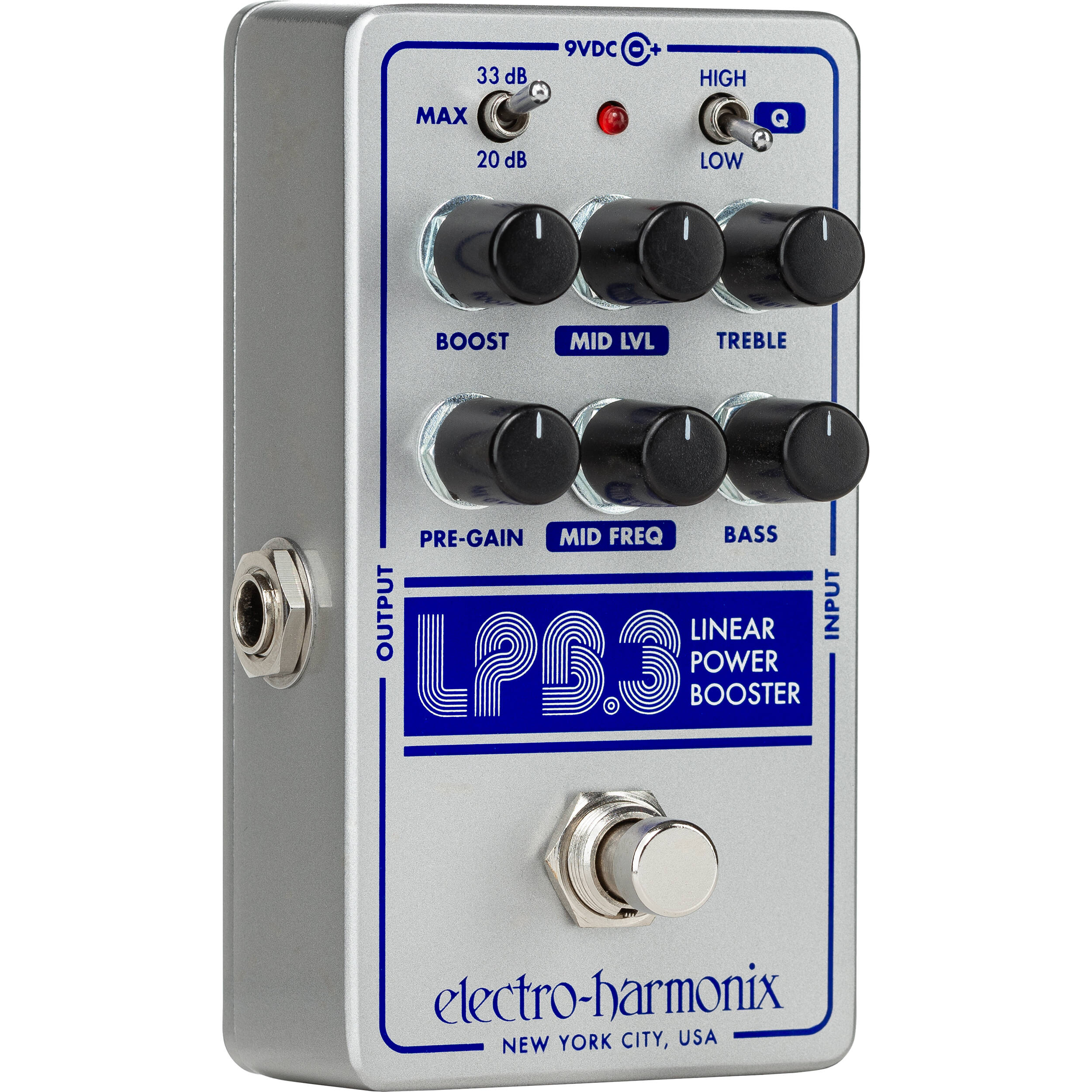 Electro-Harmonix LPB-3 Linear Power Booster Pedal LPB-3 B&H
