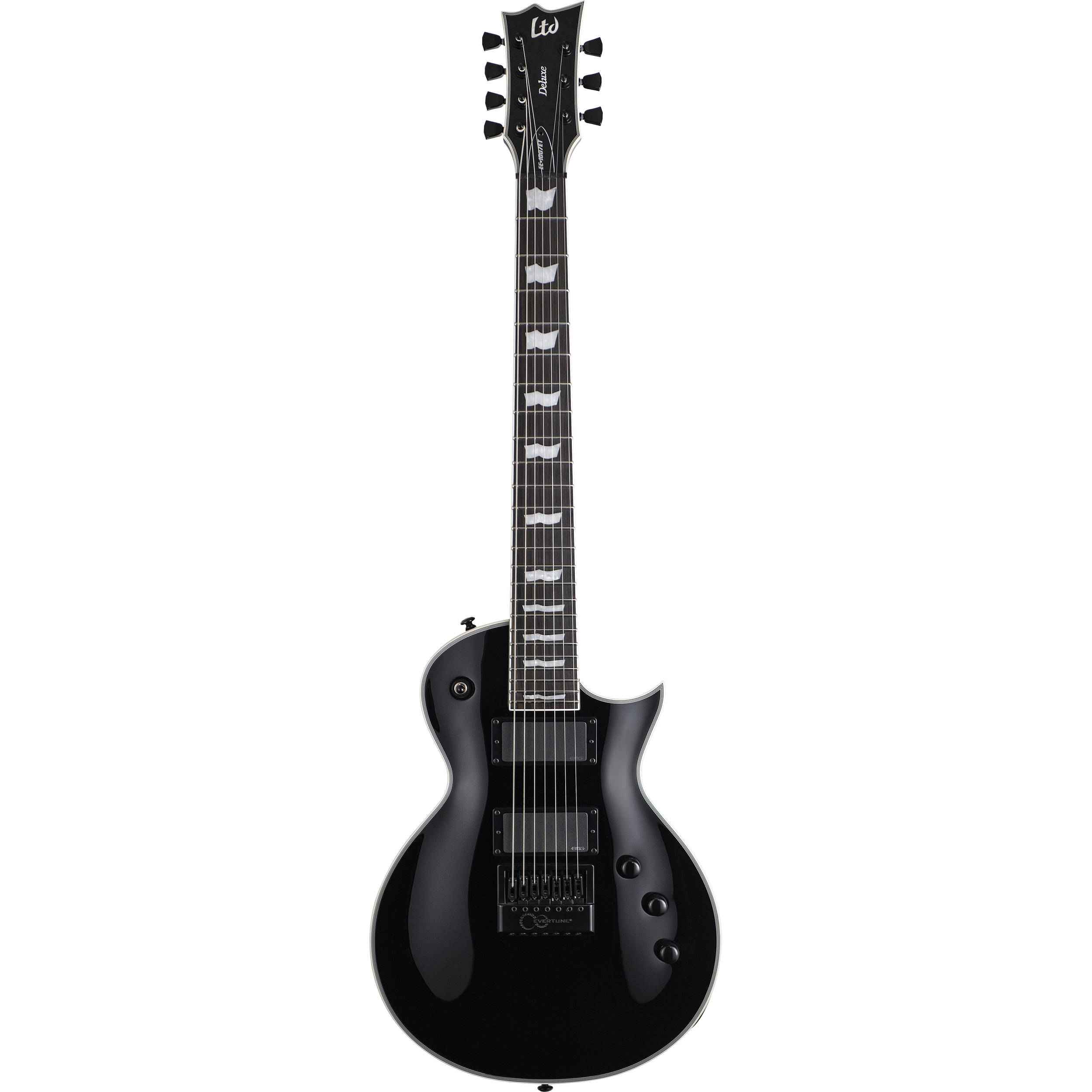 ESP LTD EC-1007 EverTune 7-String Electric Guitar LEC1007ETBLK