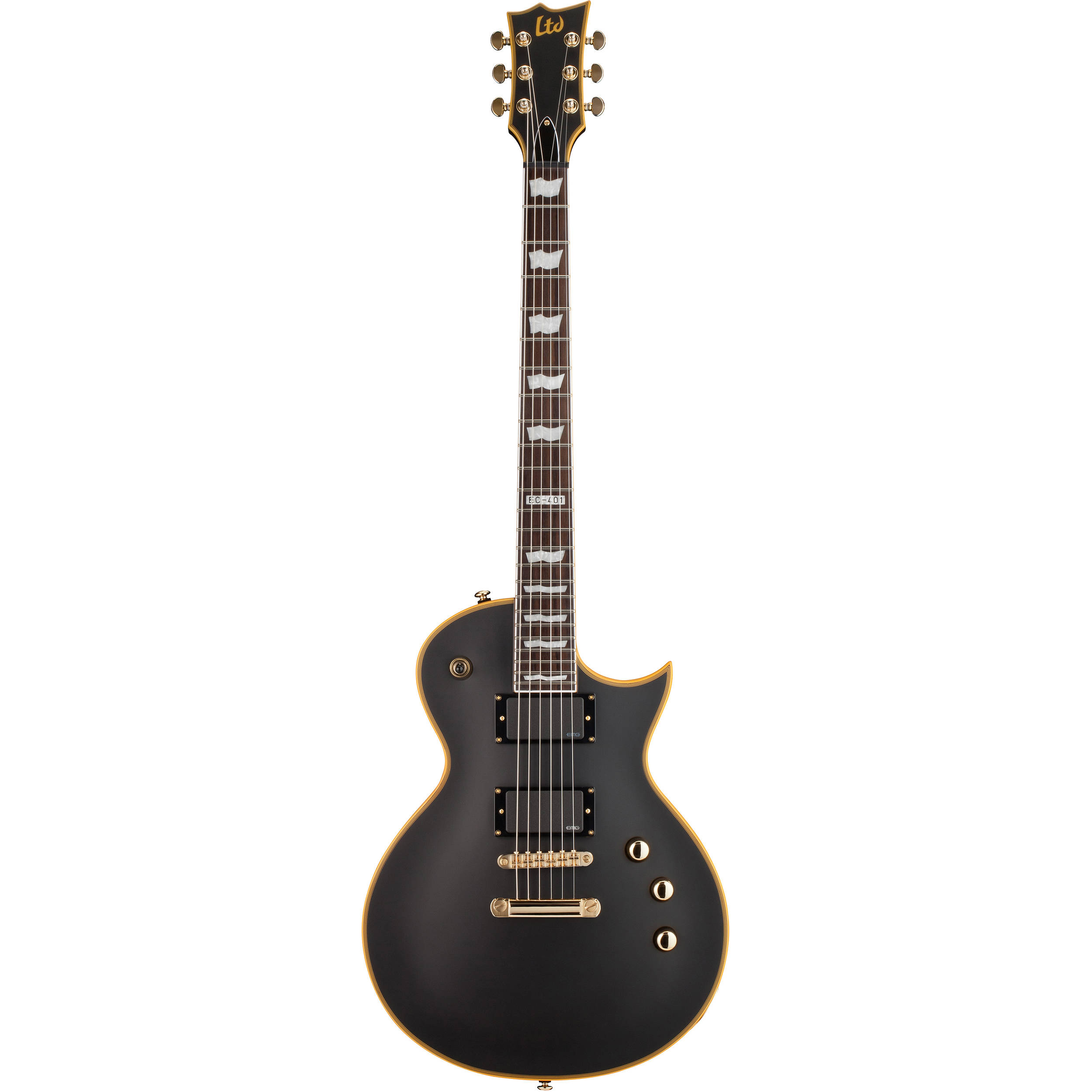 ESP LTD EC 401 Electric Guitar Vintage Black LEC401VB B H esp-ltd-ec-401-electric-guitar-vintage-black-lec401vb-b-h
