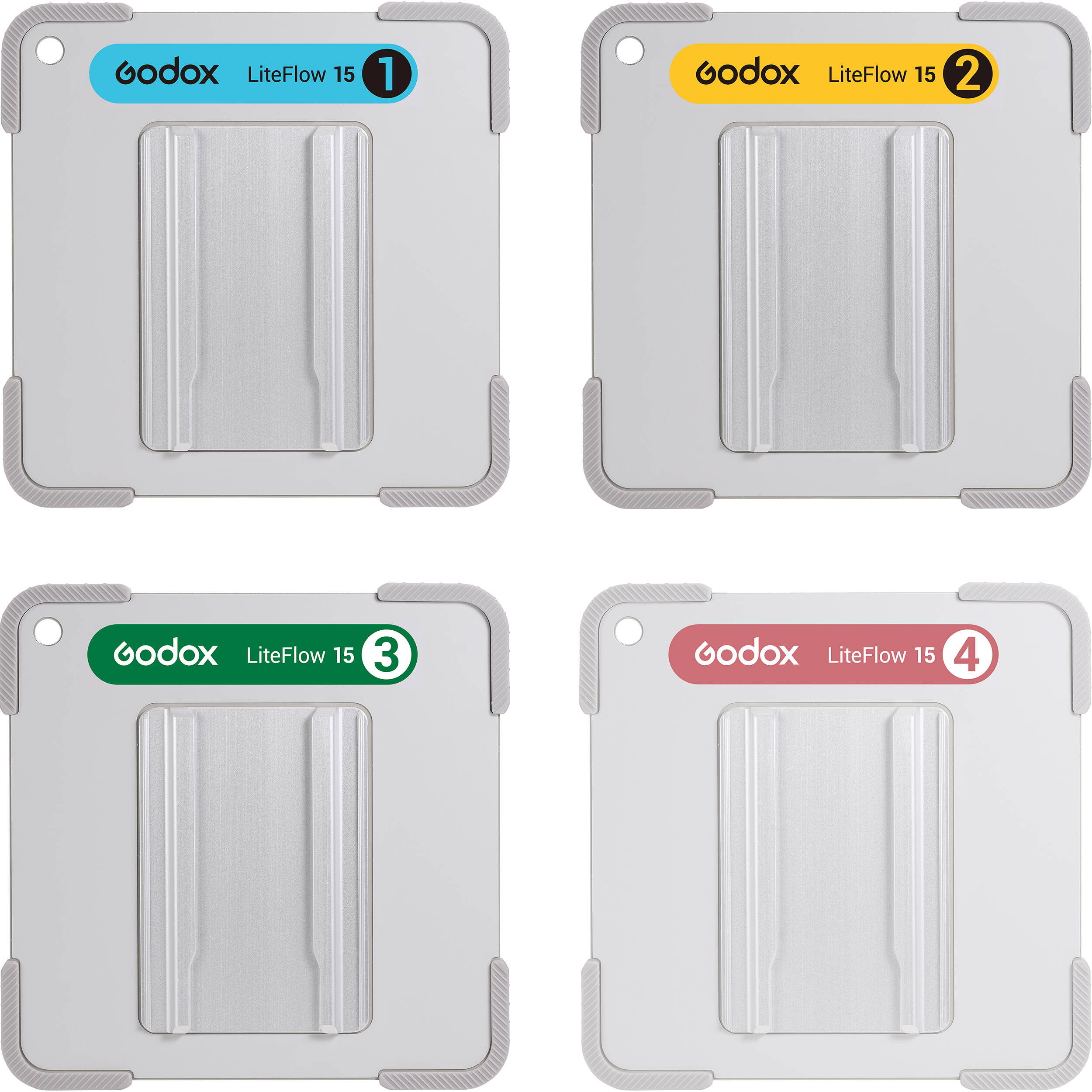 Godox KNOWLED LiteFlow 15 Reflector Kit (6 x 6") LITEFLOW15 KIT