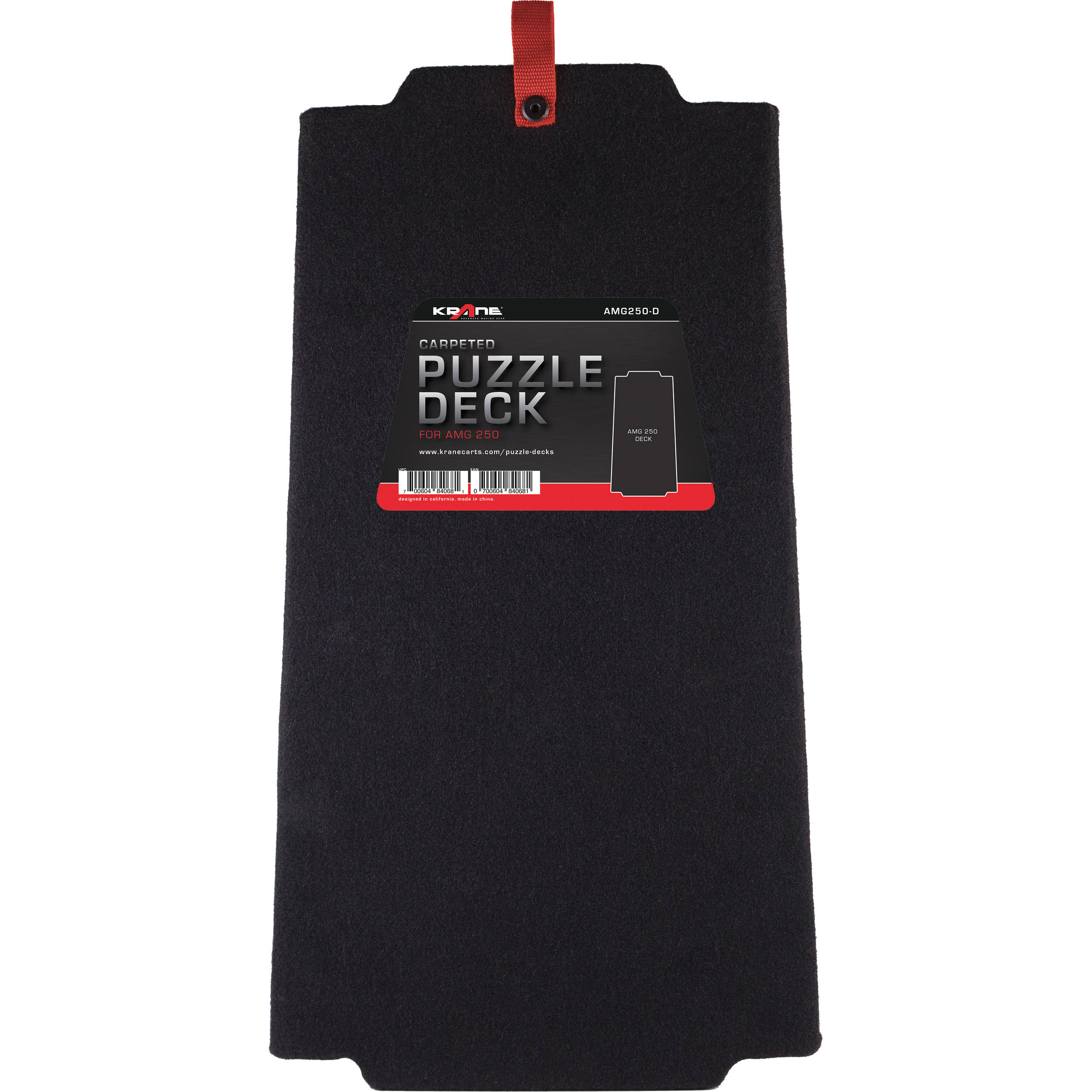 KRANE Carpeted Puzzle Deck for AMG 250 Solo Lite Cart AMG250-D