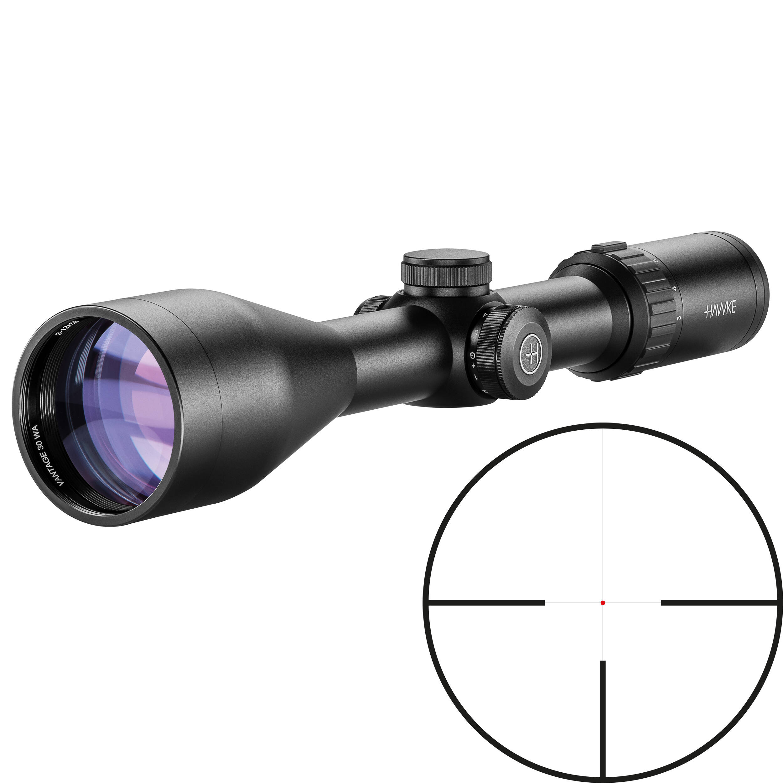 Hawke Sport Optics 3-12x56 Vantage 30 WA Riflescope 14540 B&H