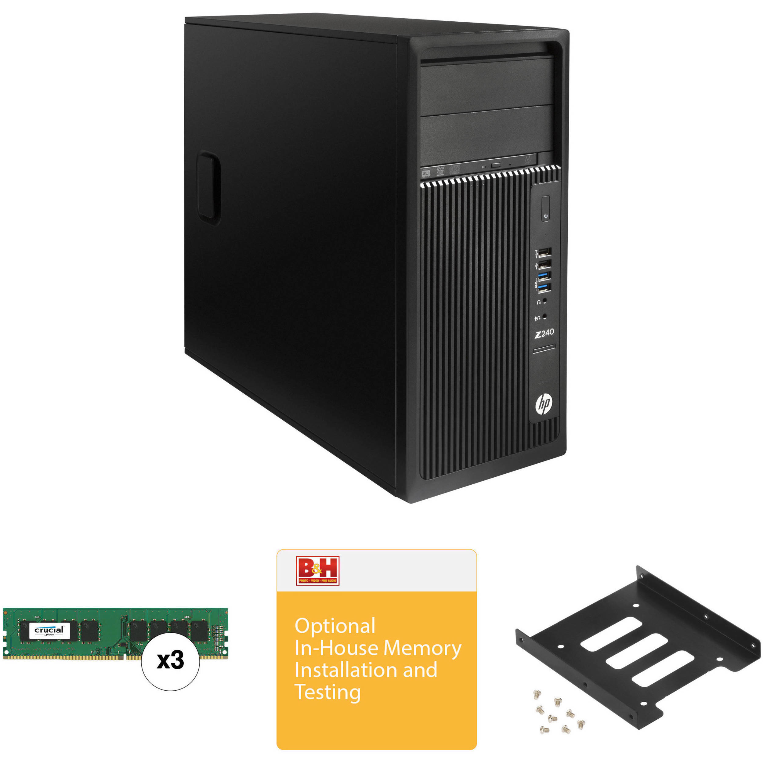 HP Z240 Series Tower B&H Custom Workstation B&H Photo Video