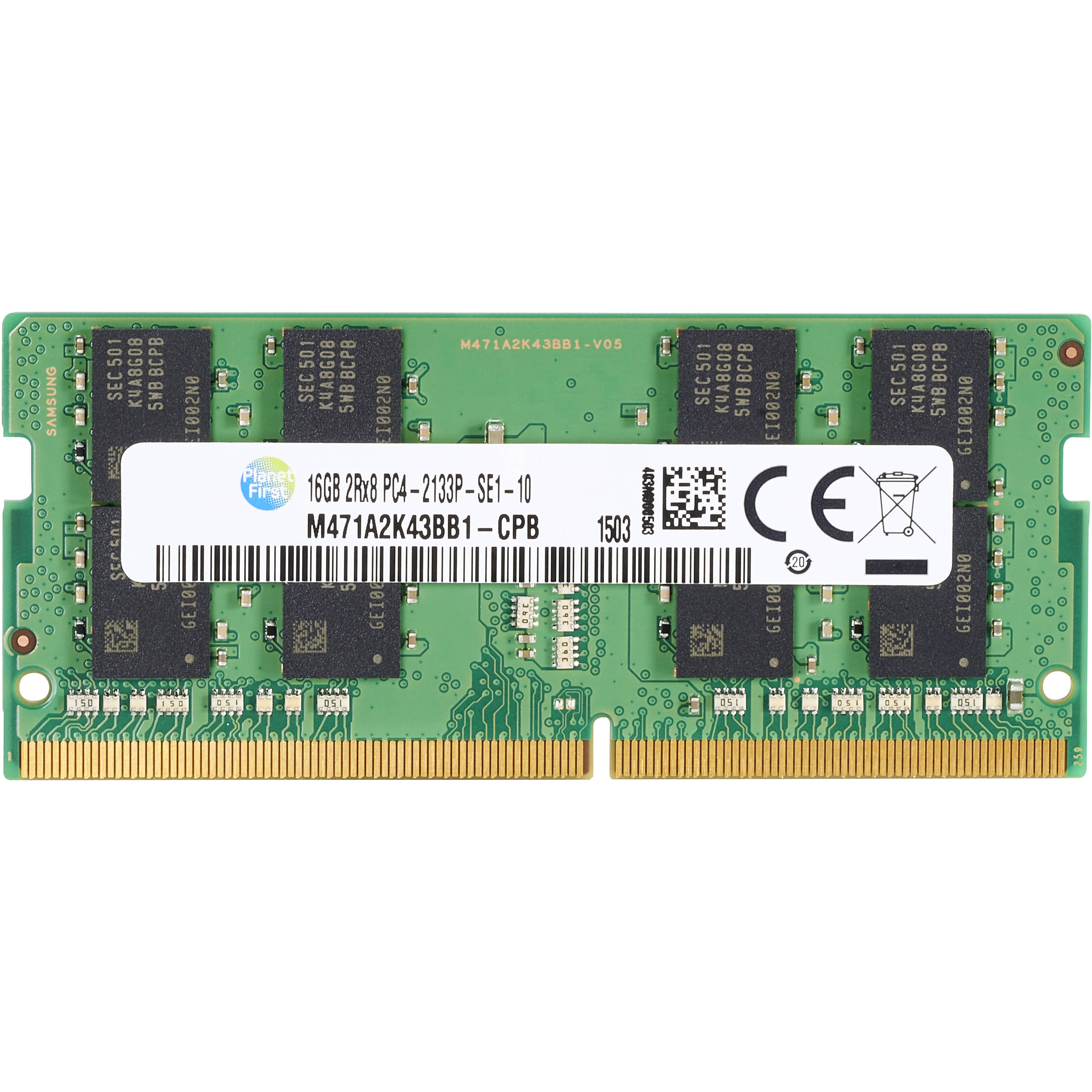 HP 16GB DDR4 2400 MHz SO DIMM Memory Module Z9H53AT B H Photo hp-16gb-ddr4-2400-mhz-so-dimm-memory-module-z9h53at-b-h-photo